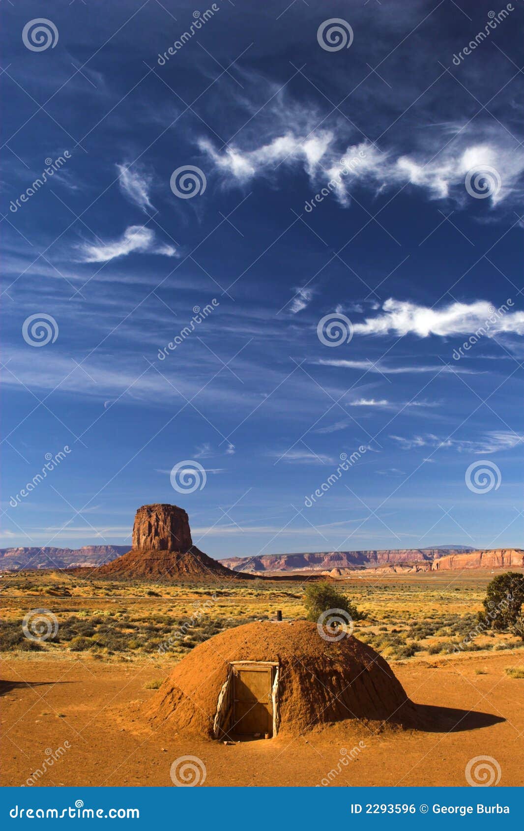 Round Hogan stock photo. Image of home, homestead, heavens - 2293596