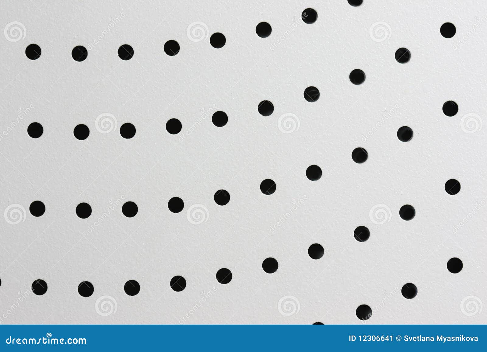 Round Holes in a Metal Surface Stock Image - Image of computer, holes ...