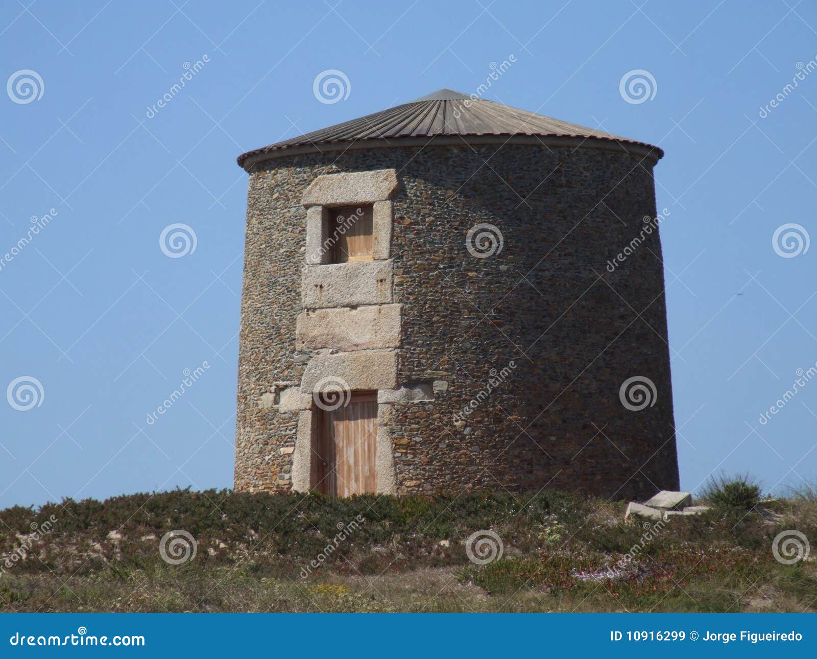 Round house stock image. Image of house, ancient, restored - 10916299