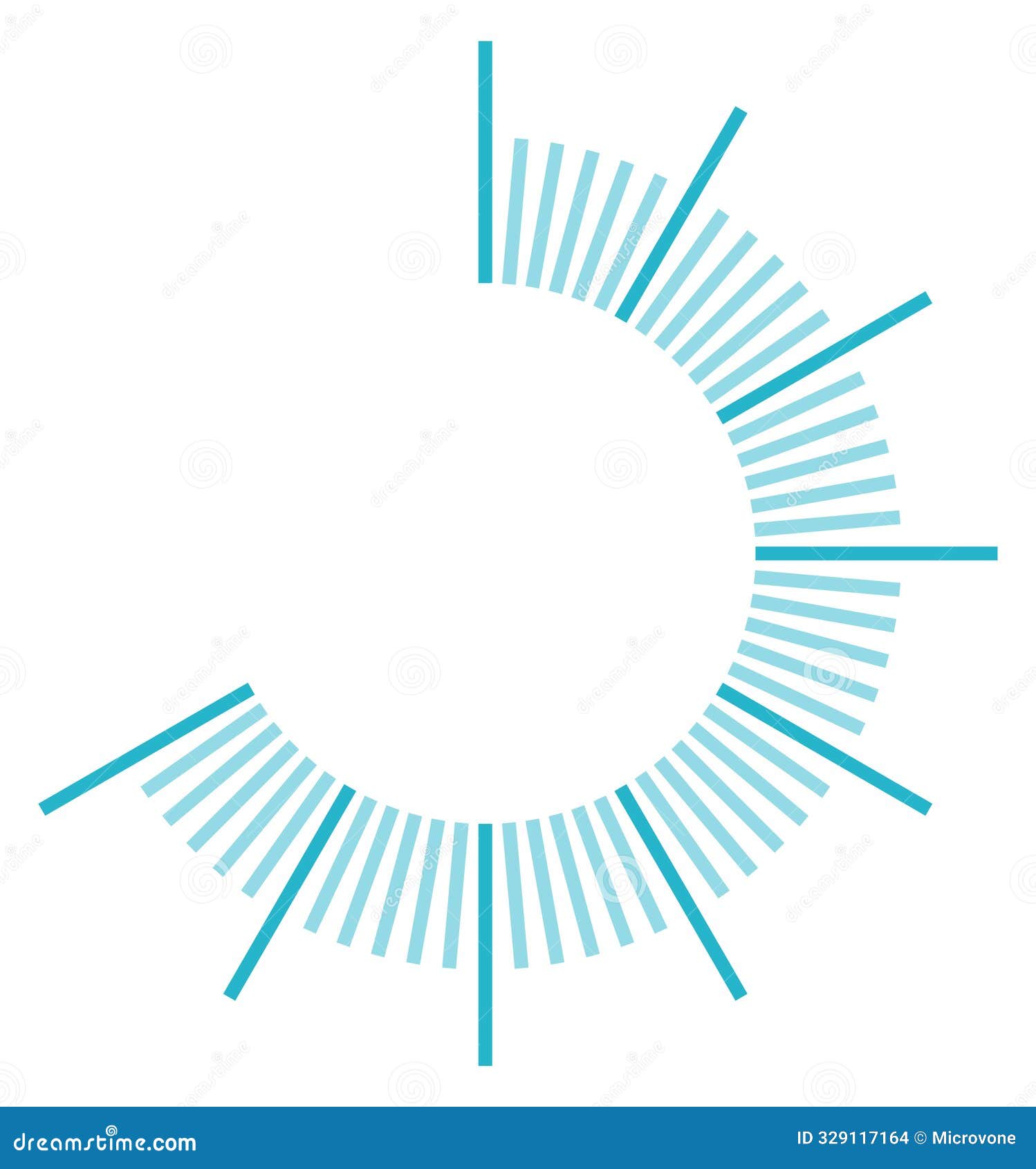 Round Hud Element. Futuristic Infographic Ui Indicator Vector ...