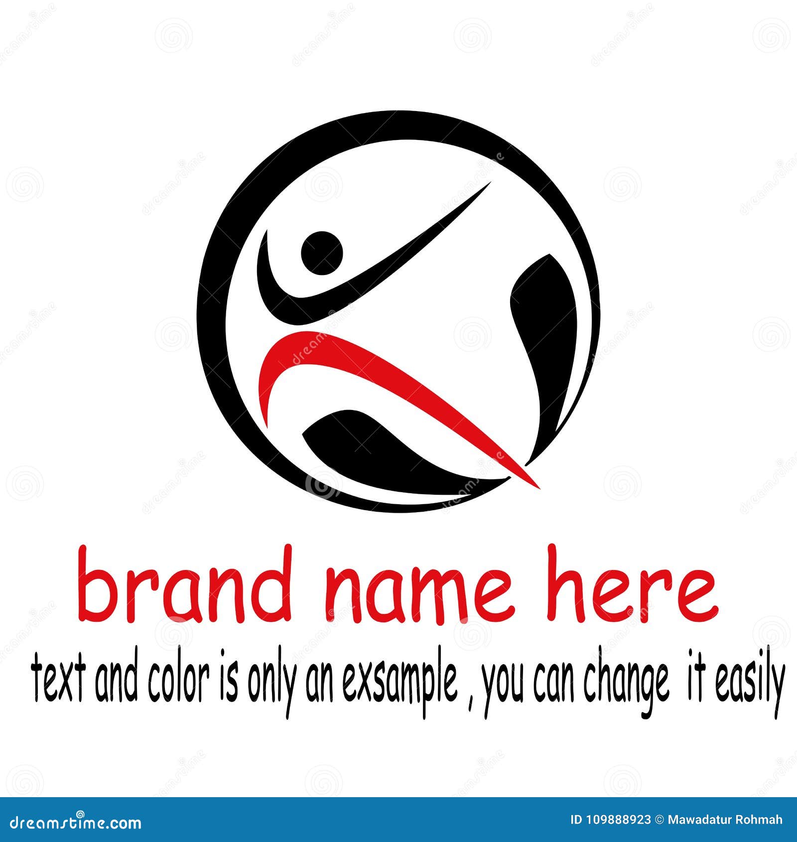 Round people logo stock vector. Illustration of concept - 109888923