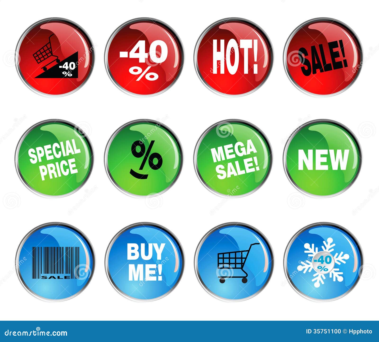Round icon sets stock vector. Illustration of collection - 35751100