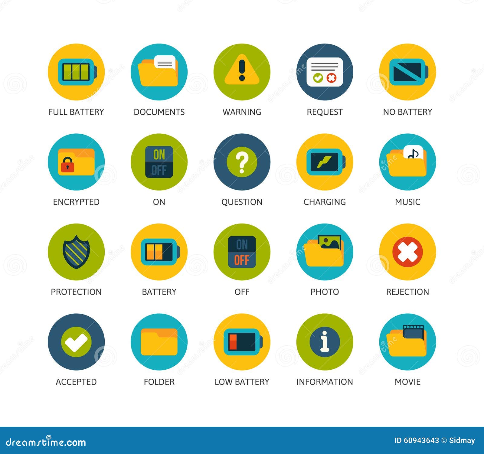 Round Icons Thin Flat Design, Modern Line Stroke Stock Vector ...