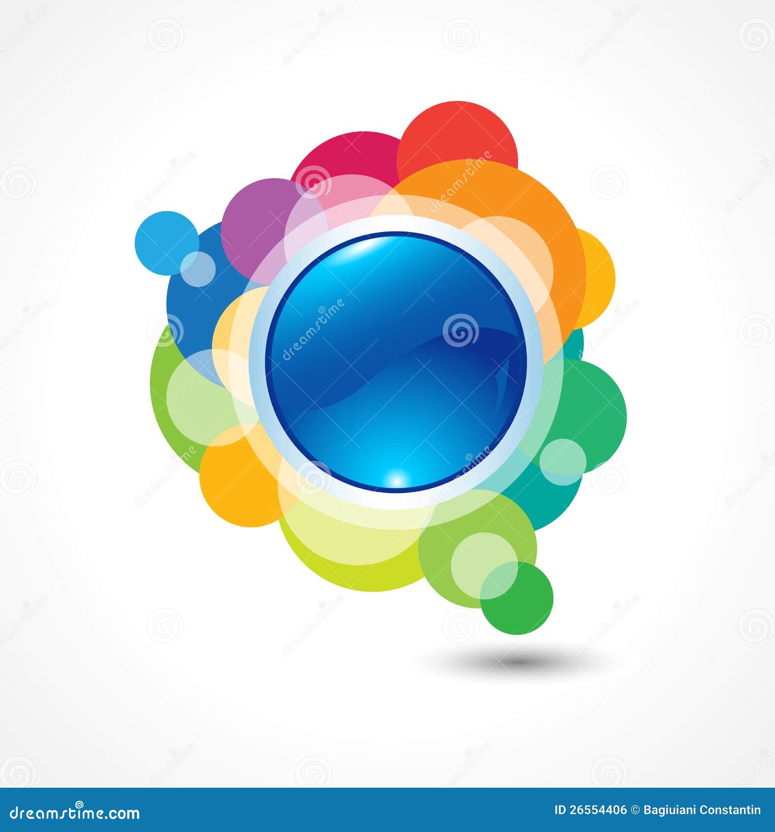 Round Label stock vector. Illustration of element, circle - 26554406