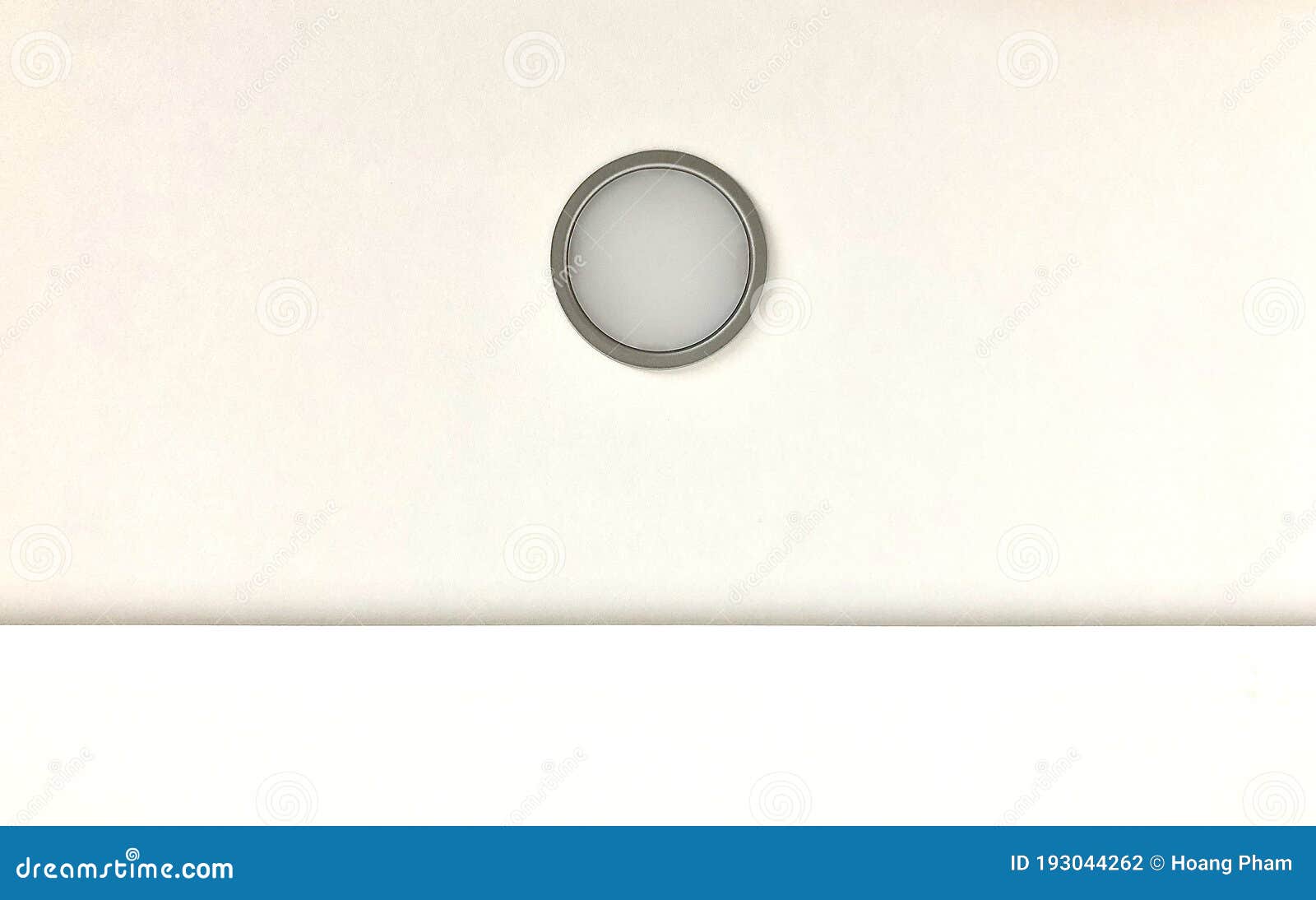 Round LED Down Light, Lighting Models Top View Stock Photo - Image of ...