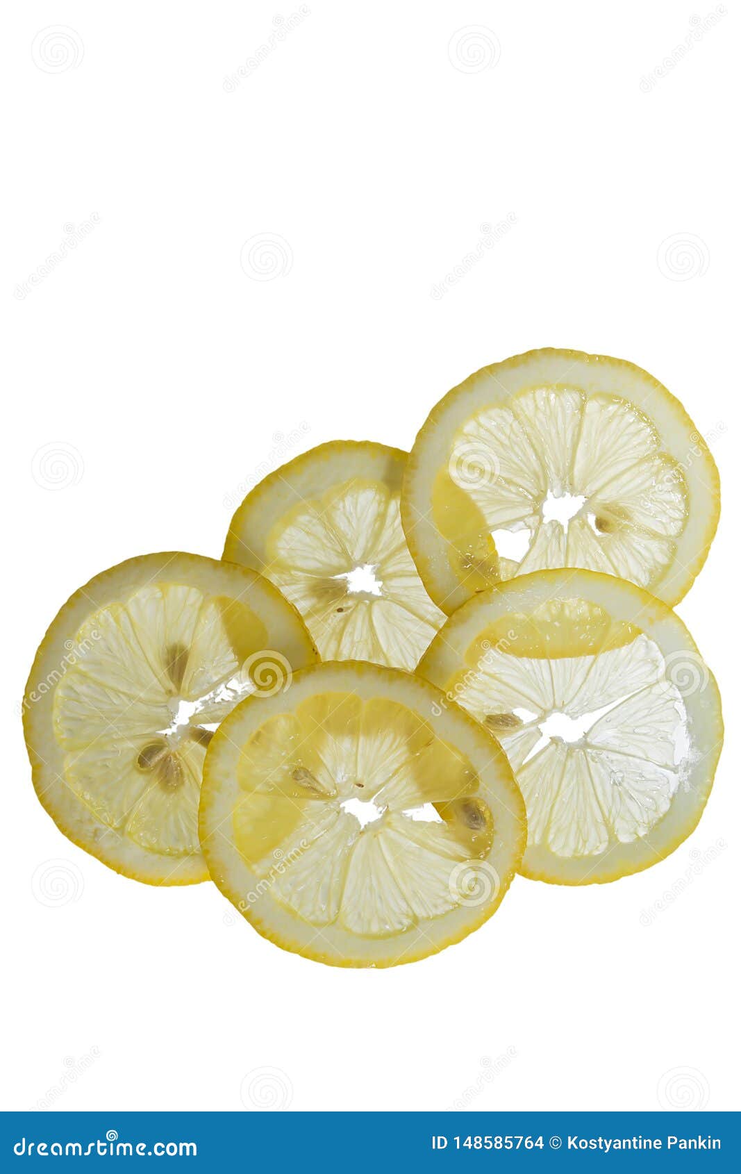 Round Lemon Slices stock photo. Image of juice, rind - 148585764