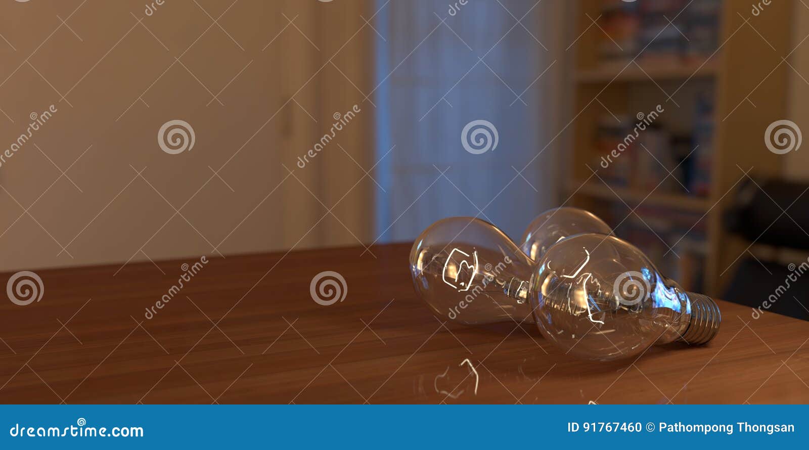 Round light bulb. stock illustration. Illustration of bulb - 91767460