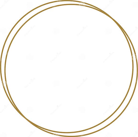 Round Lines Frame stock illustration. Illustration of element - 292310779
