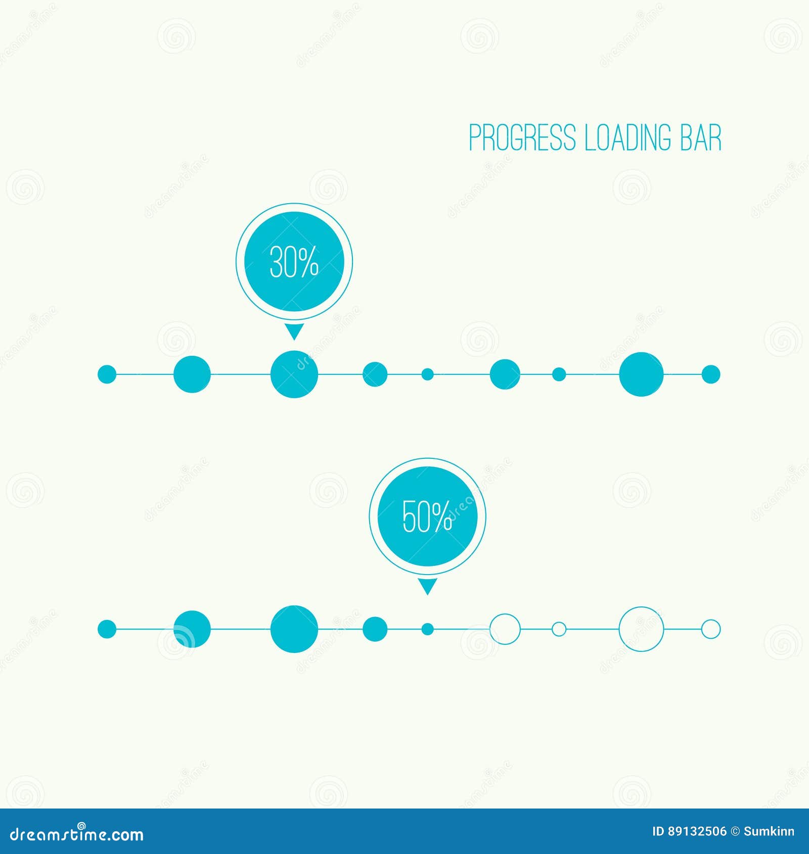 Circular Pre-loader, Buffer, Progress Indicator Or Radar Shape With Half-tone Effect On A ...