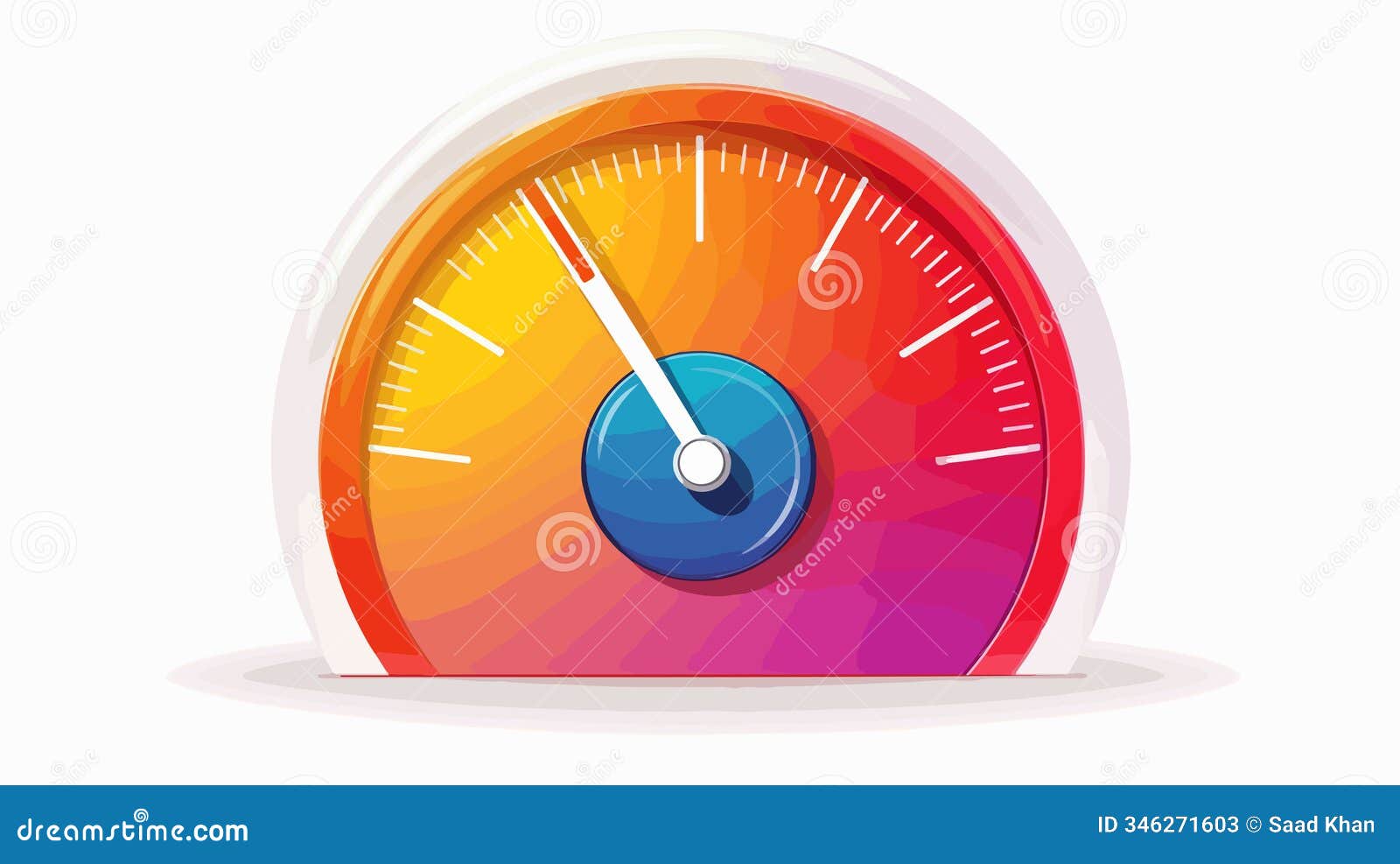 Round Loading Indicator Vector Symbol Cartoon Stock Illustration ...