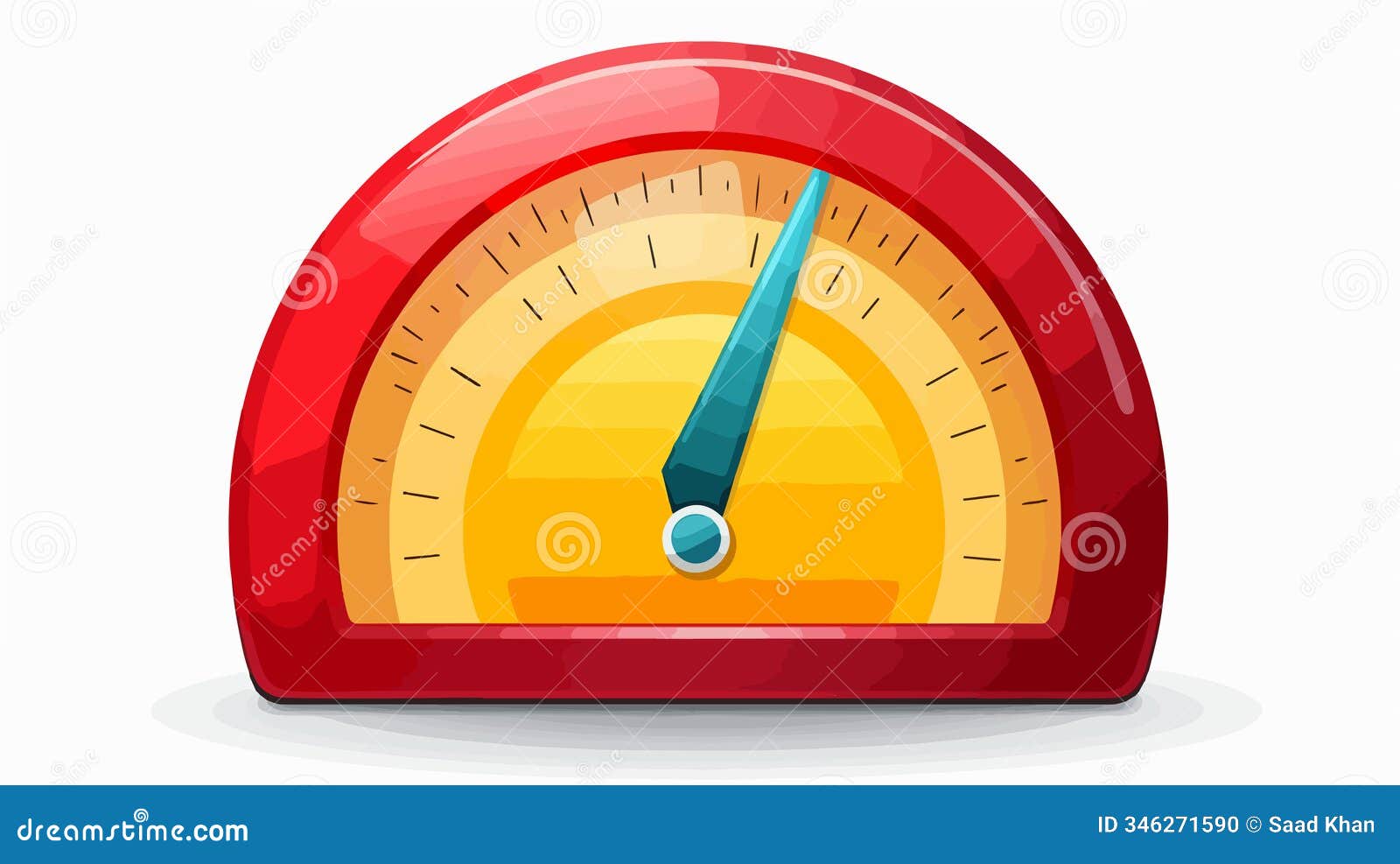 Round Loading Indicator Vector Symbol Cartoon Stock Illustration ...