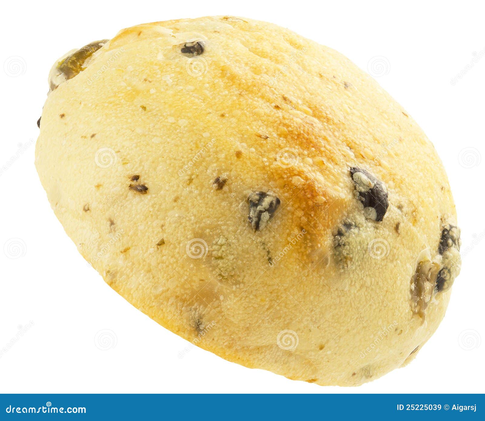 Round loaf of raisin stock image. Image of fresh, cinnamon - 25225039