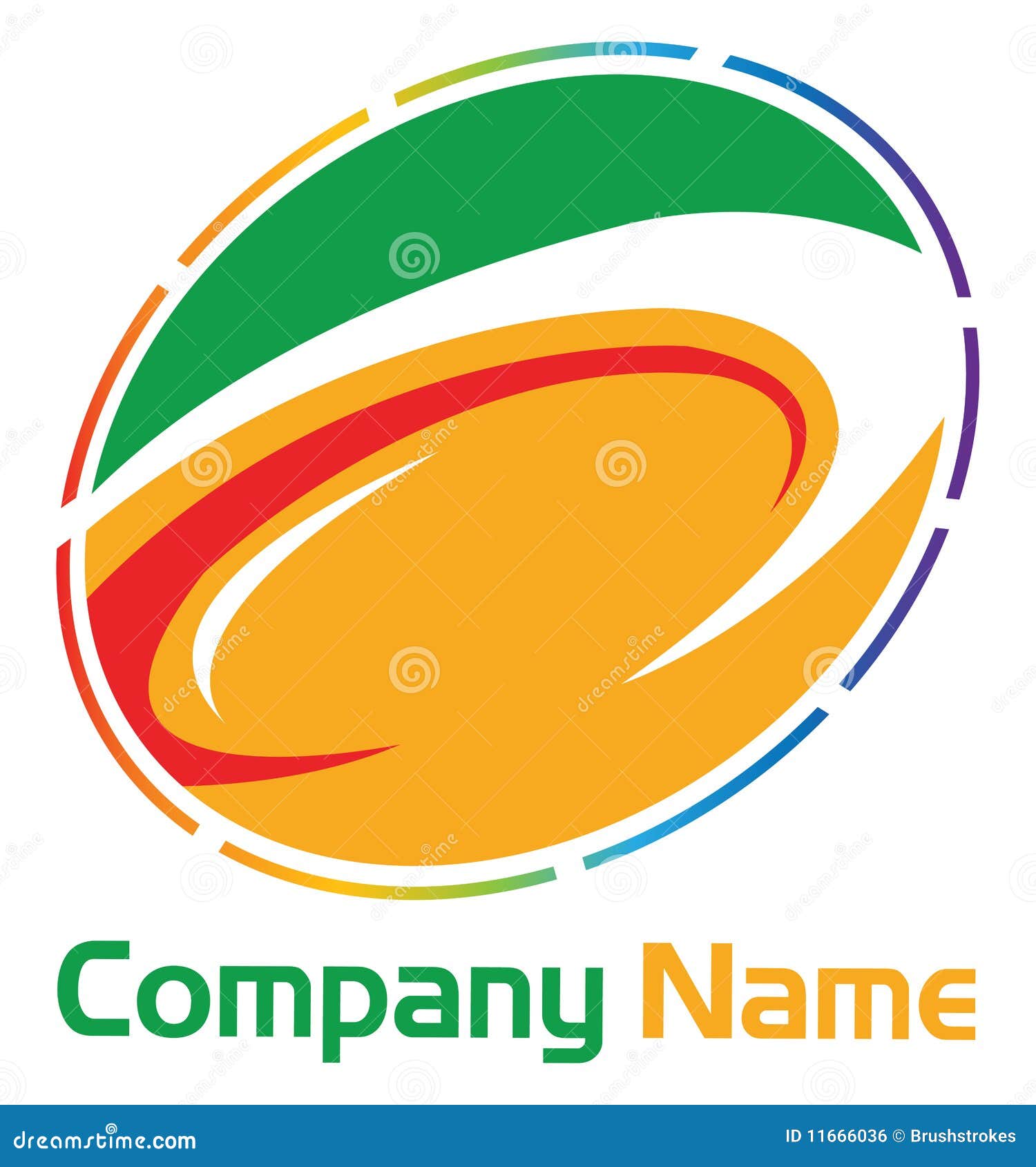 Round logo stock illustration. Illustration of decorative - 11666036