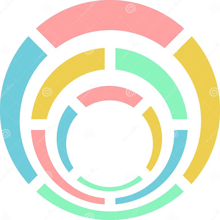 Round logo stock vector. Illustration of emblem, illustrated - 14531450