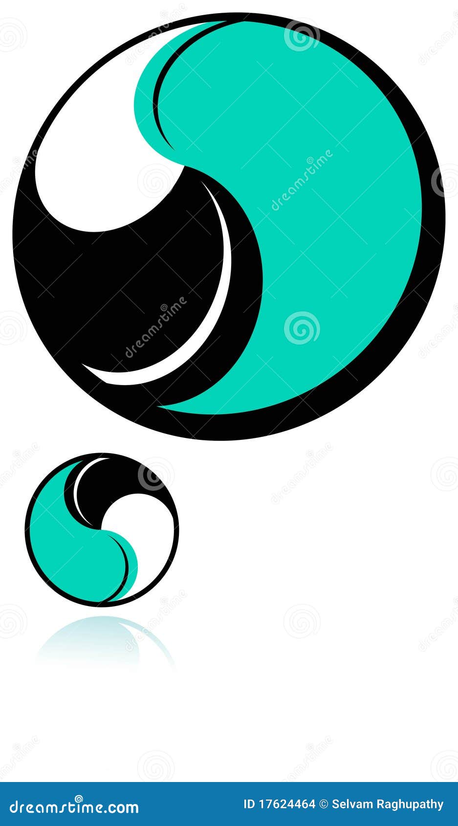 Round logo stock vector. Illustration of curving, commerce - 17624464