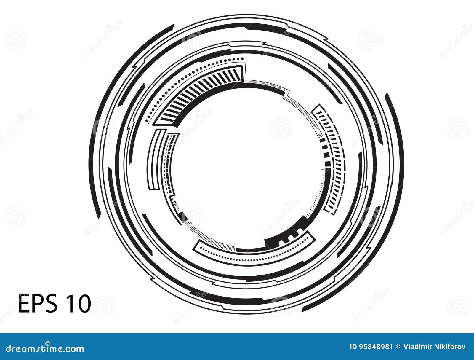 Round Logo on White Background Stock Vector - Illustration of rubberize ...