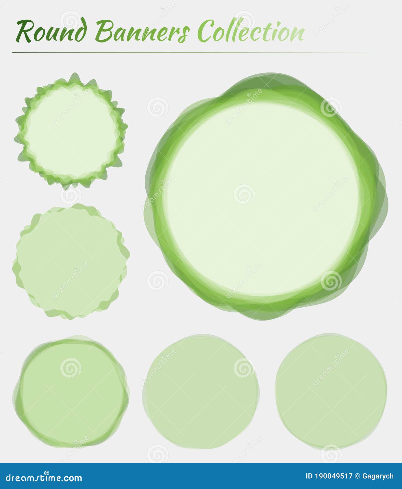 Round logos collection. stock vector. Illustration of circular - 190049517