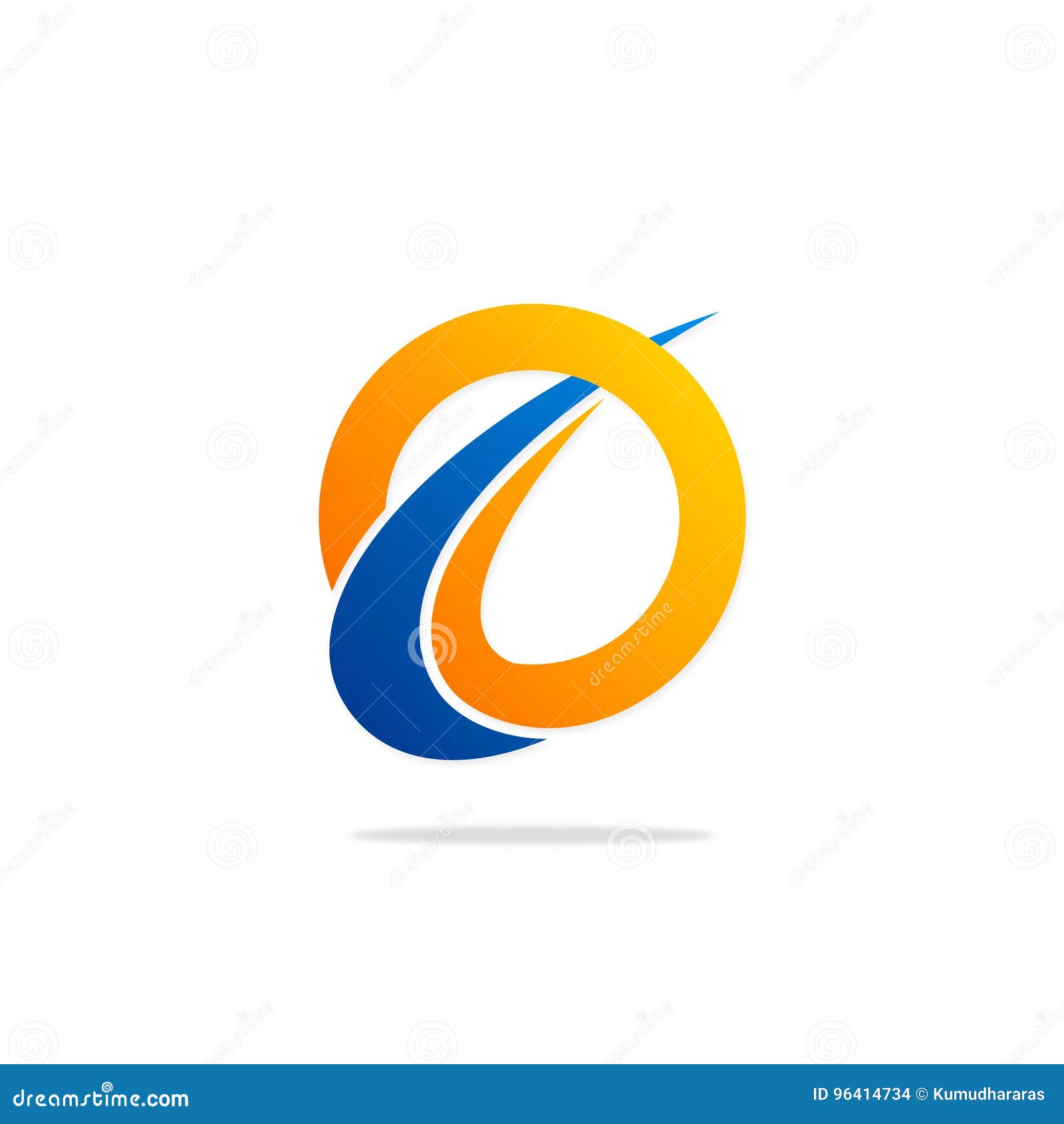 Round Loop Technology Business Logo Stock Vector - Illustration of icon ...