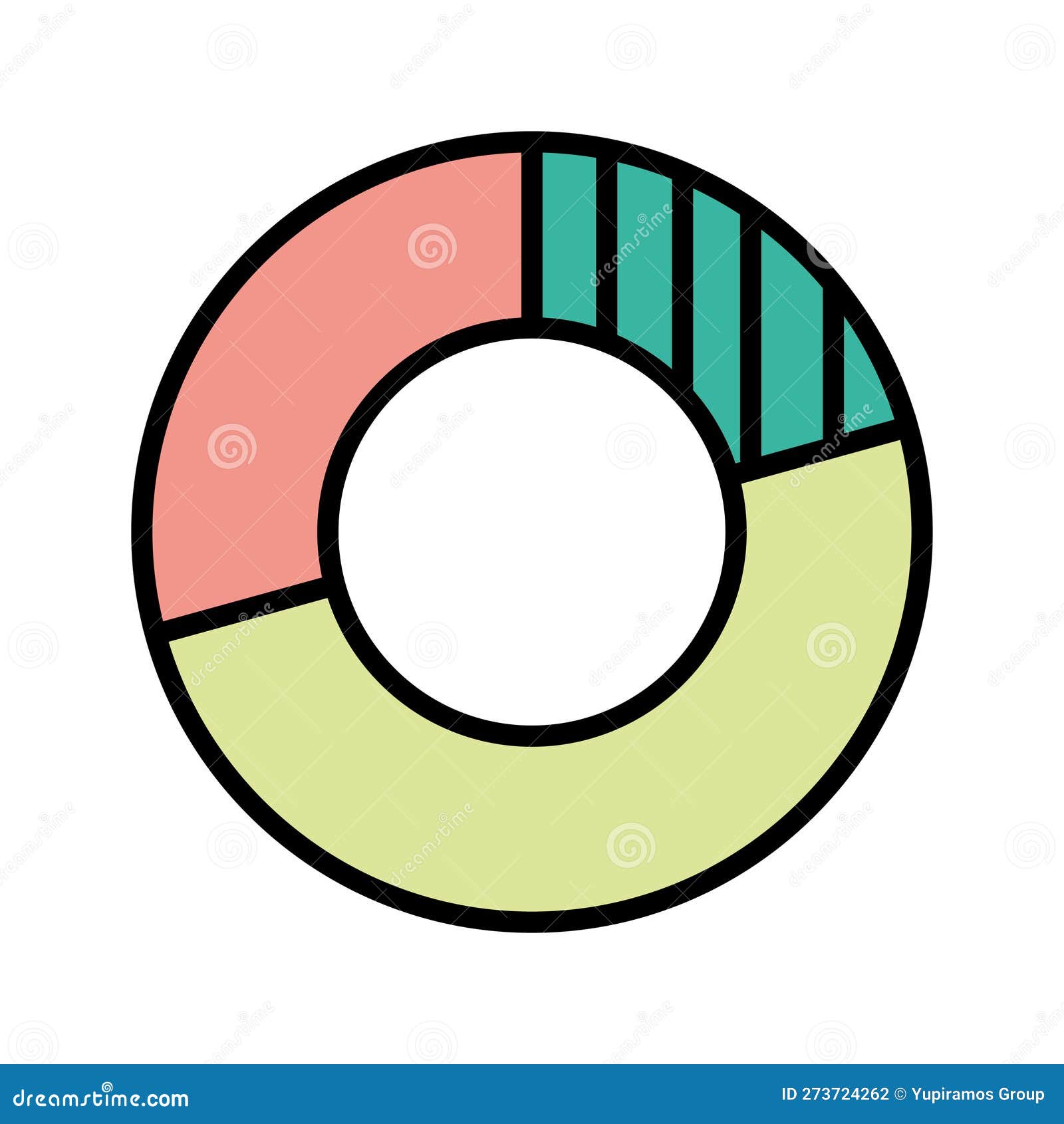 Round Math Chart Cartoon Vector | CartoonDealer.com #273723303