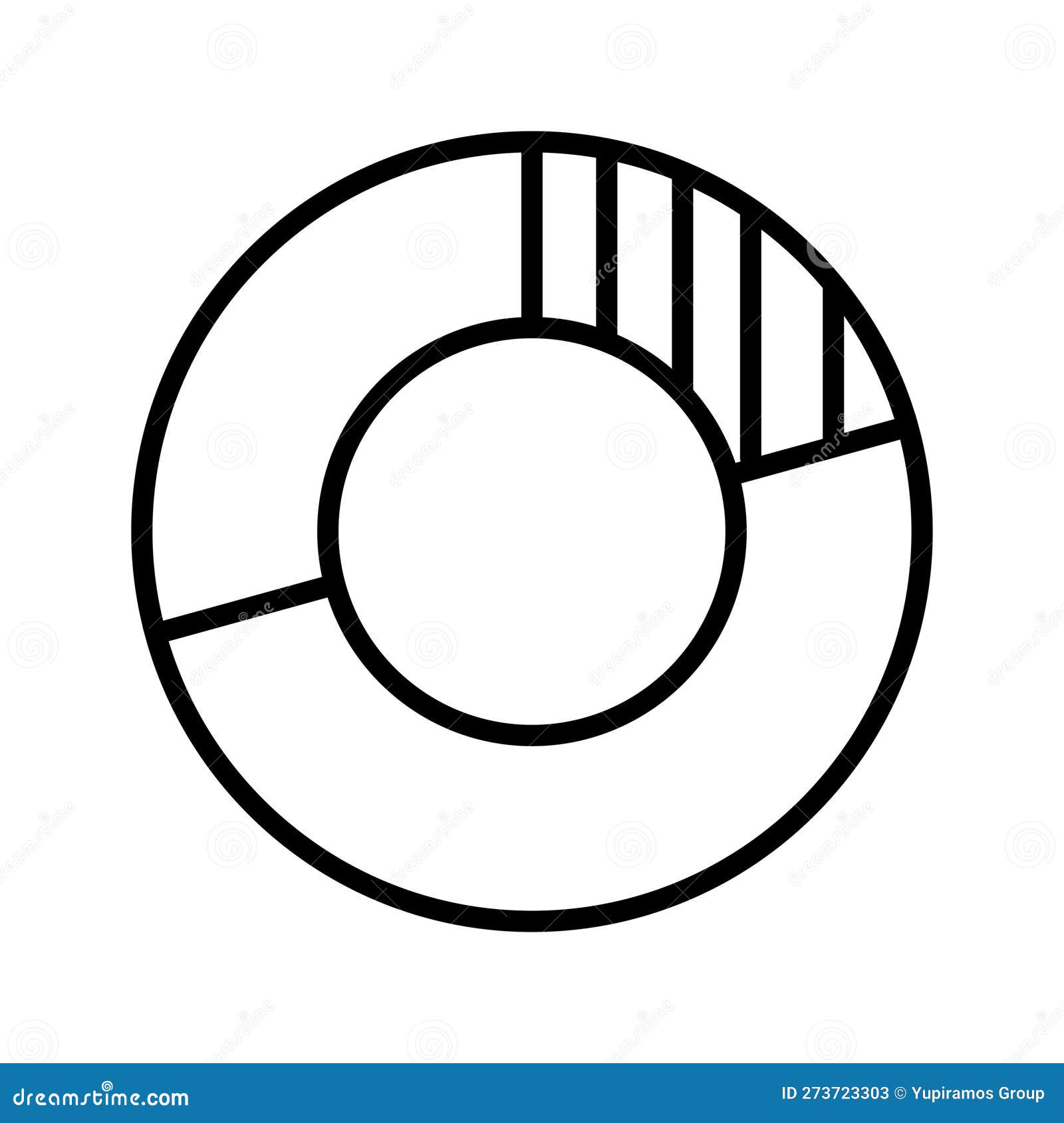 Round math chart stock vector. Illustration of diagram - 273723303