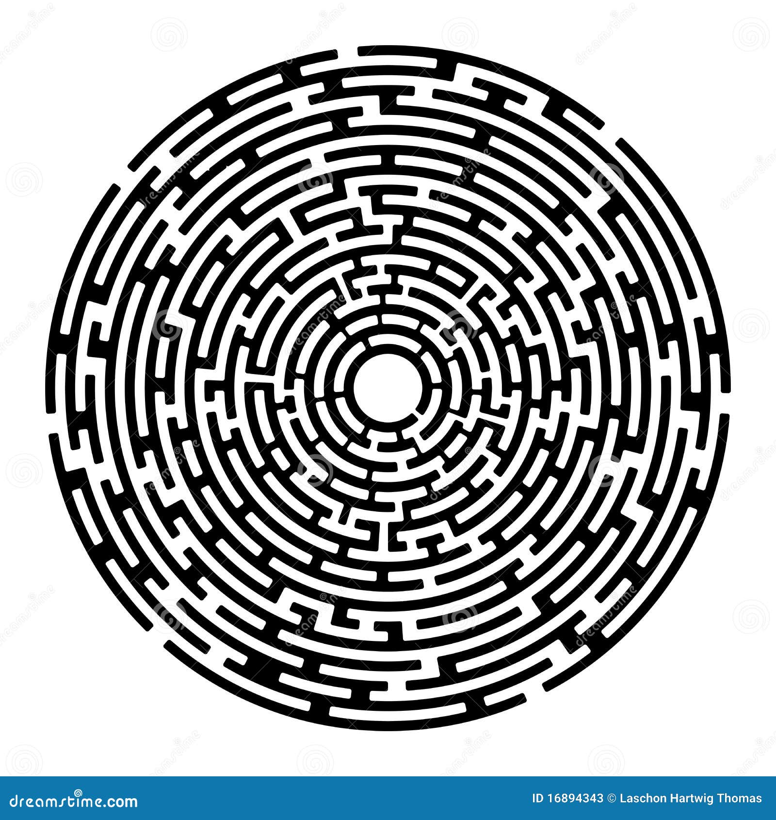 Round Maze Stock Photo | CartoonDealer.com #11848140