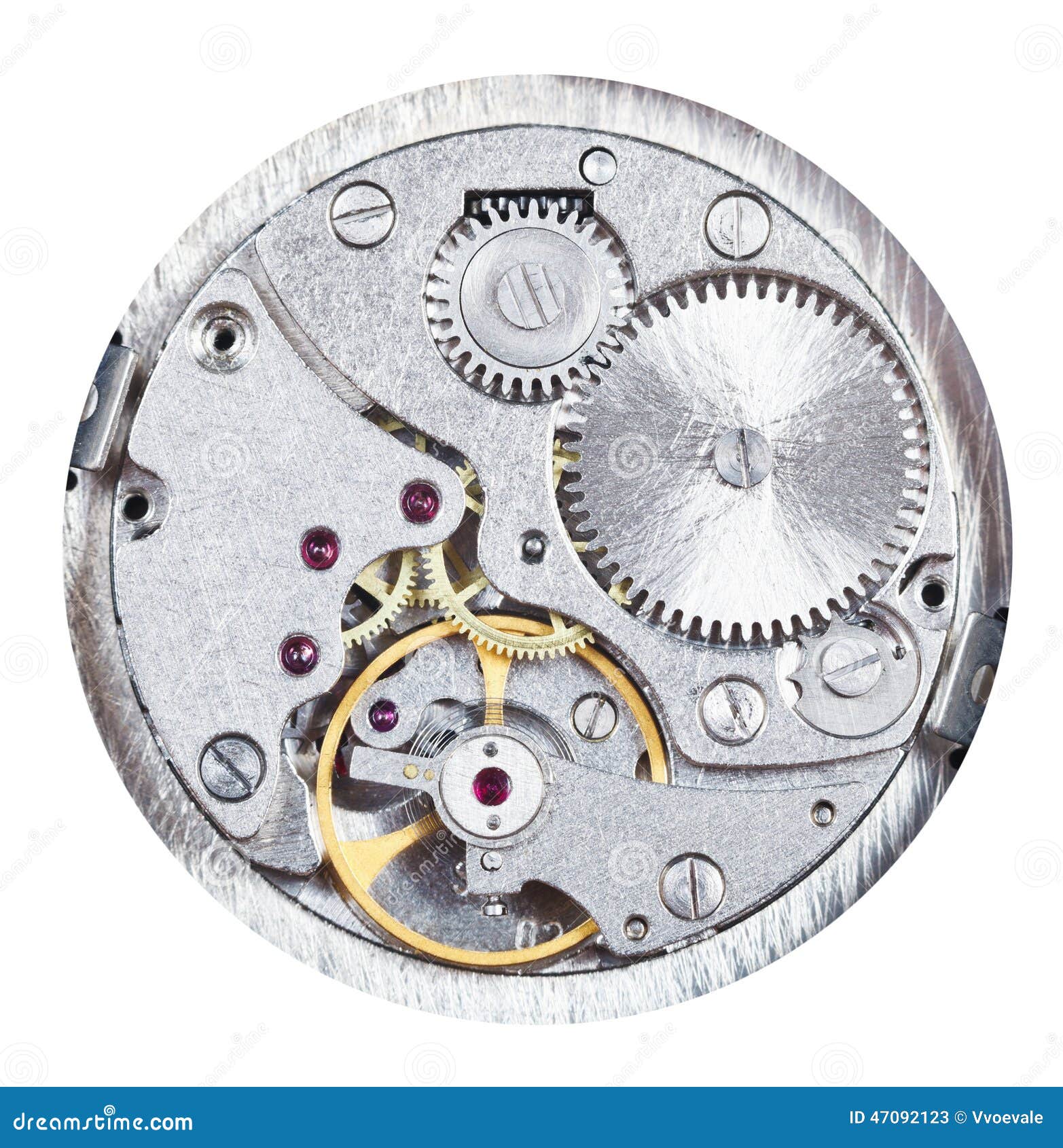 Clockwork Toy White Train On Circular Railroad Royalty-Free Stock Photo ...