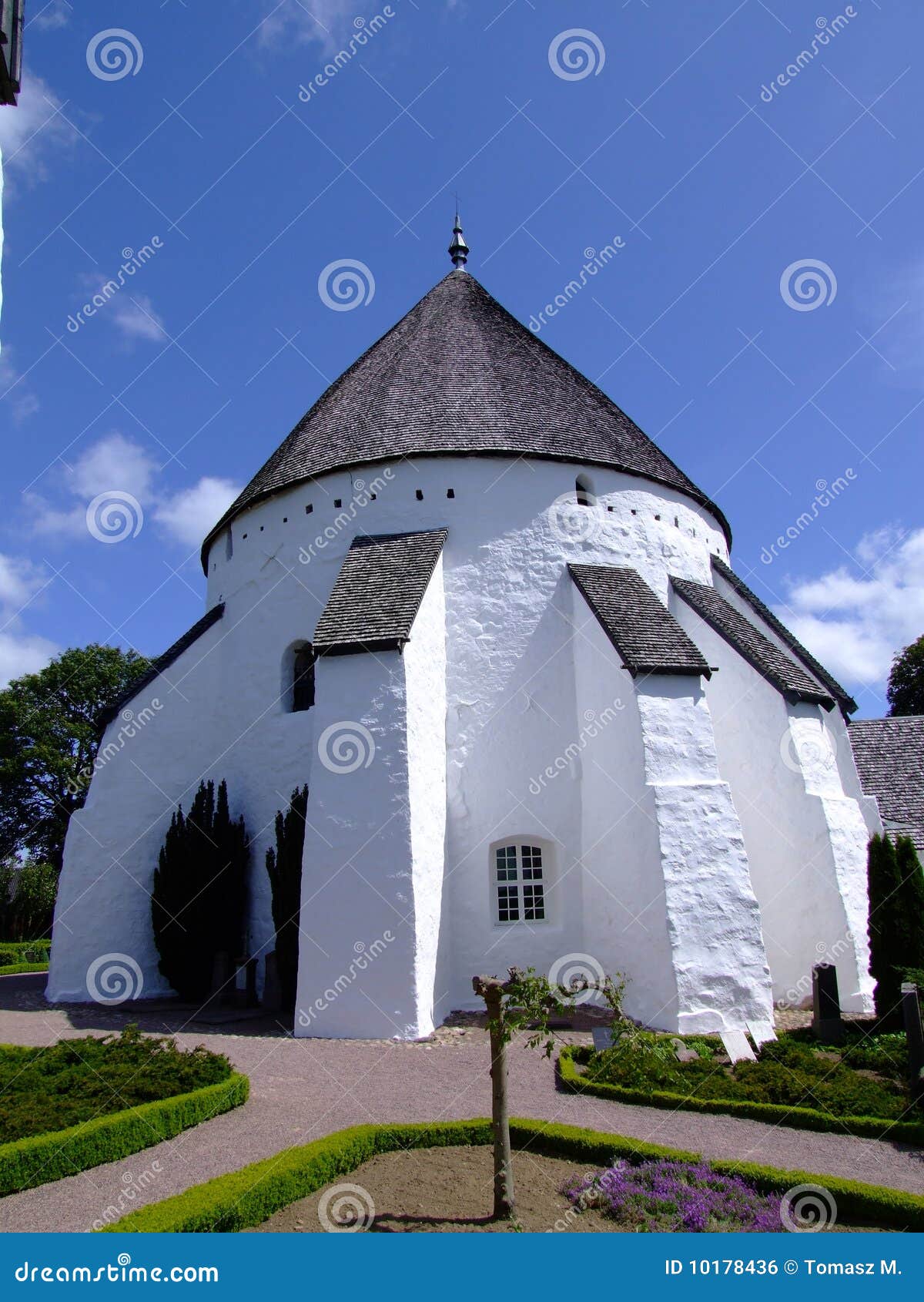 Round medieval church stock photo. Image of architectural - 10178436