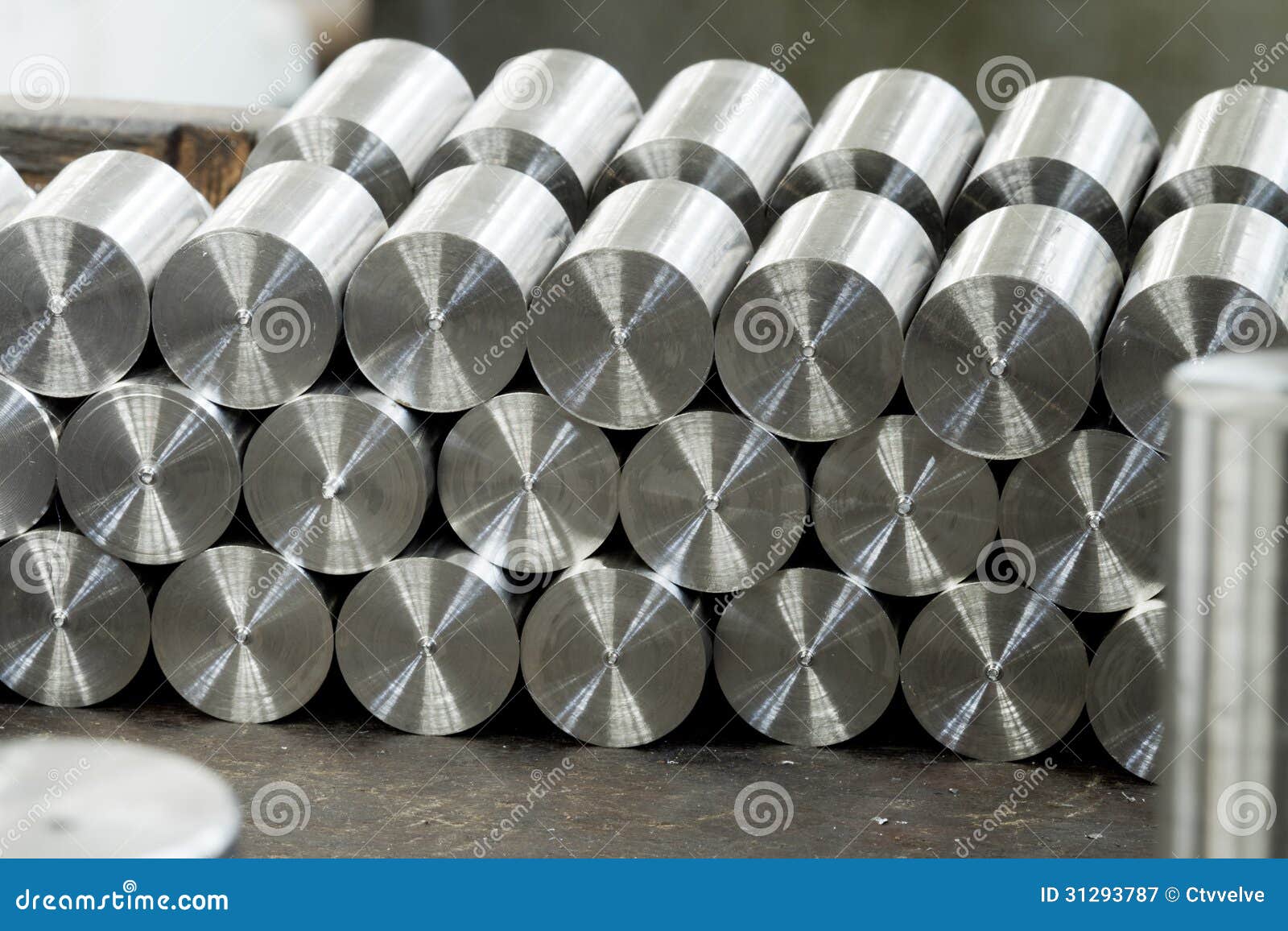 Round metal bars stock illustration. Illustration of shiny - 31293787