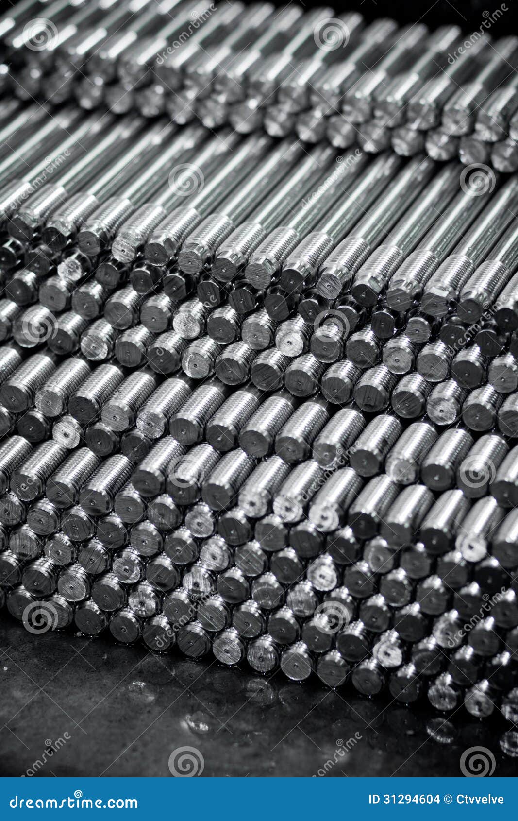 Round metal bars stock photo. Image of close, circle - 31294604