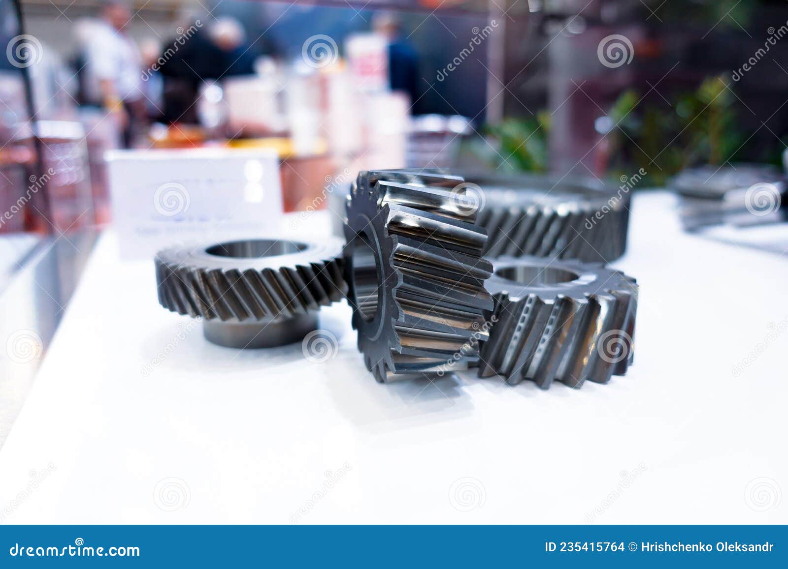 Round Metal Gear with Teeth Stock Photo - Image of design, pinion ...