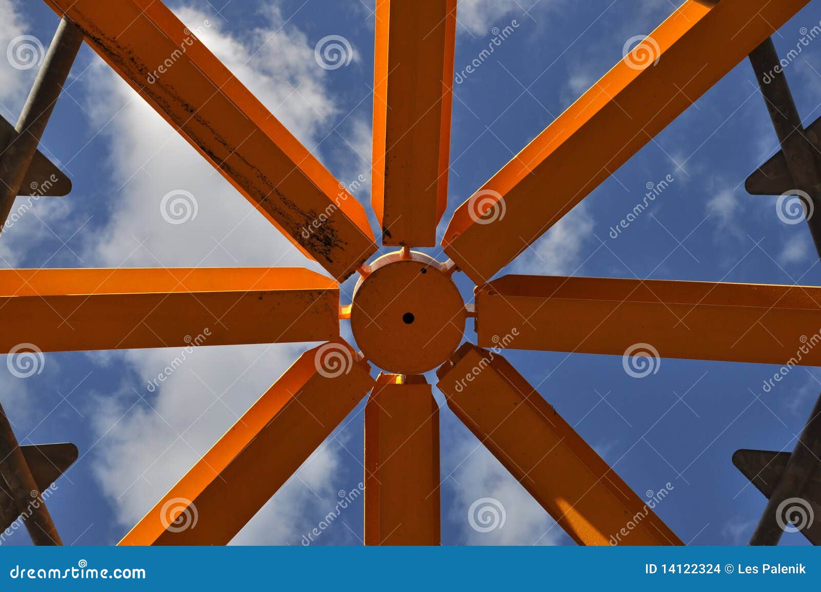 Round metal roof structure stock photo. Image of round - 14122324