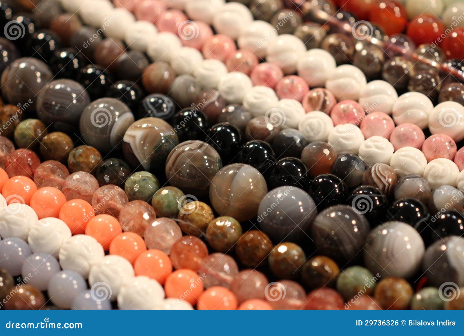 Round stone beads stock photo. Image of gras, fashion - 29736326