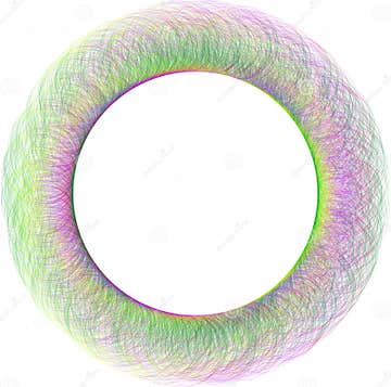 Round Network Frame - Vector Illustration Stock Vector - Illustration ...