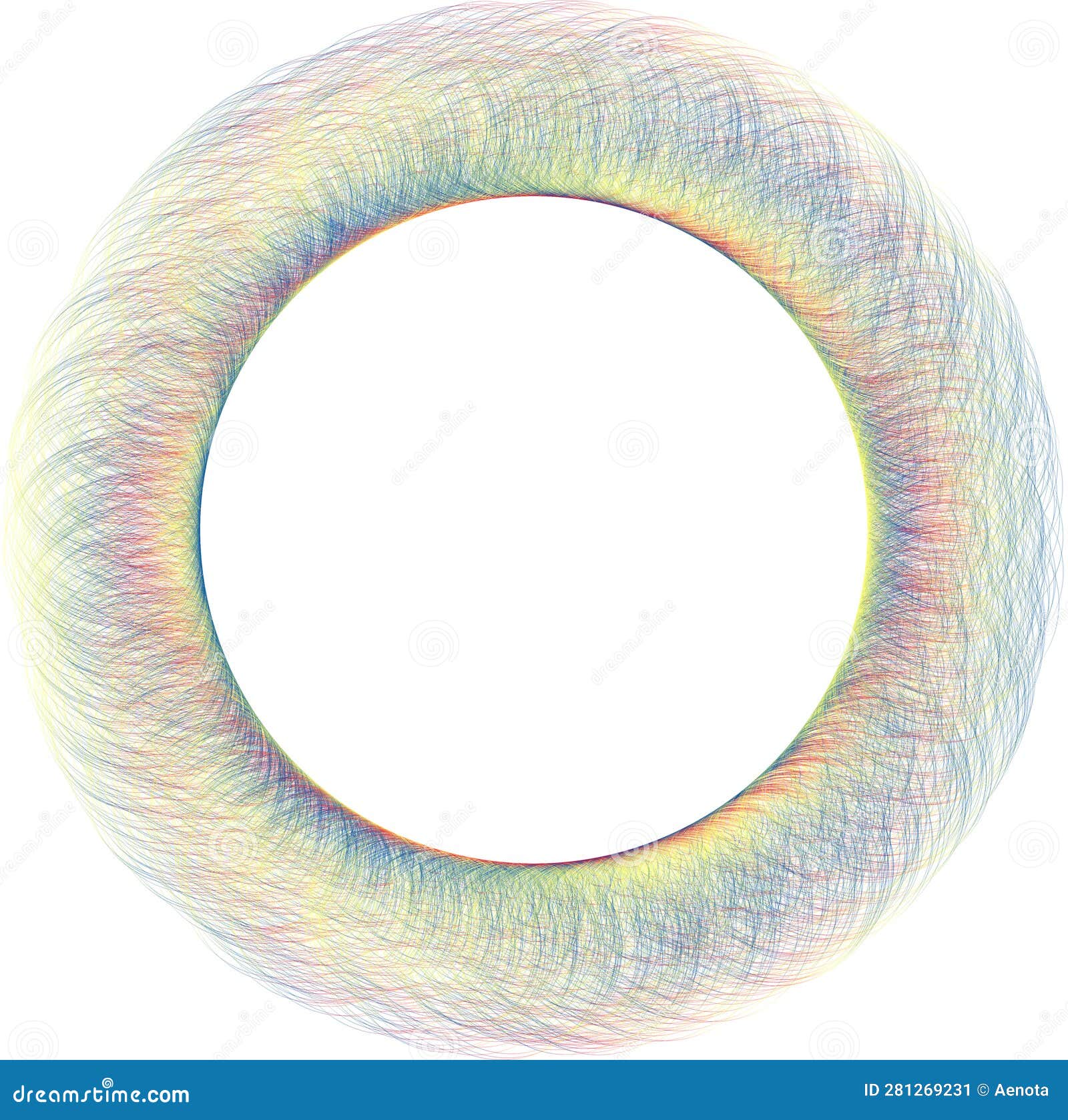 Round Network Frame - Vector Illustration Stock Vector - Illustration ...