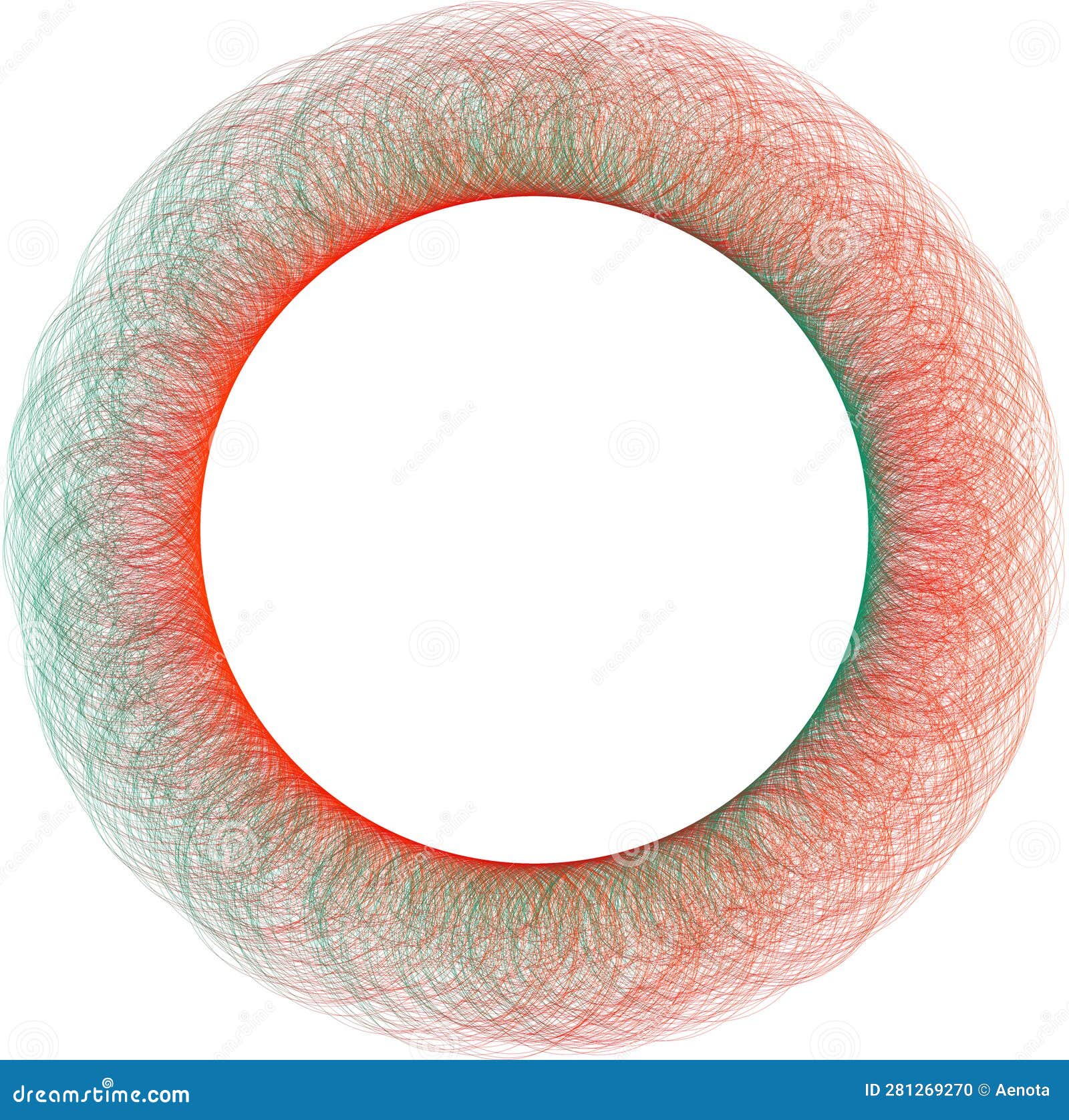 Round Network Frame - Vector Illustration Stock Vector - Illustration ...