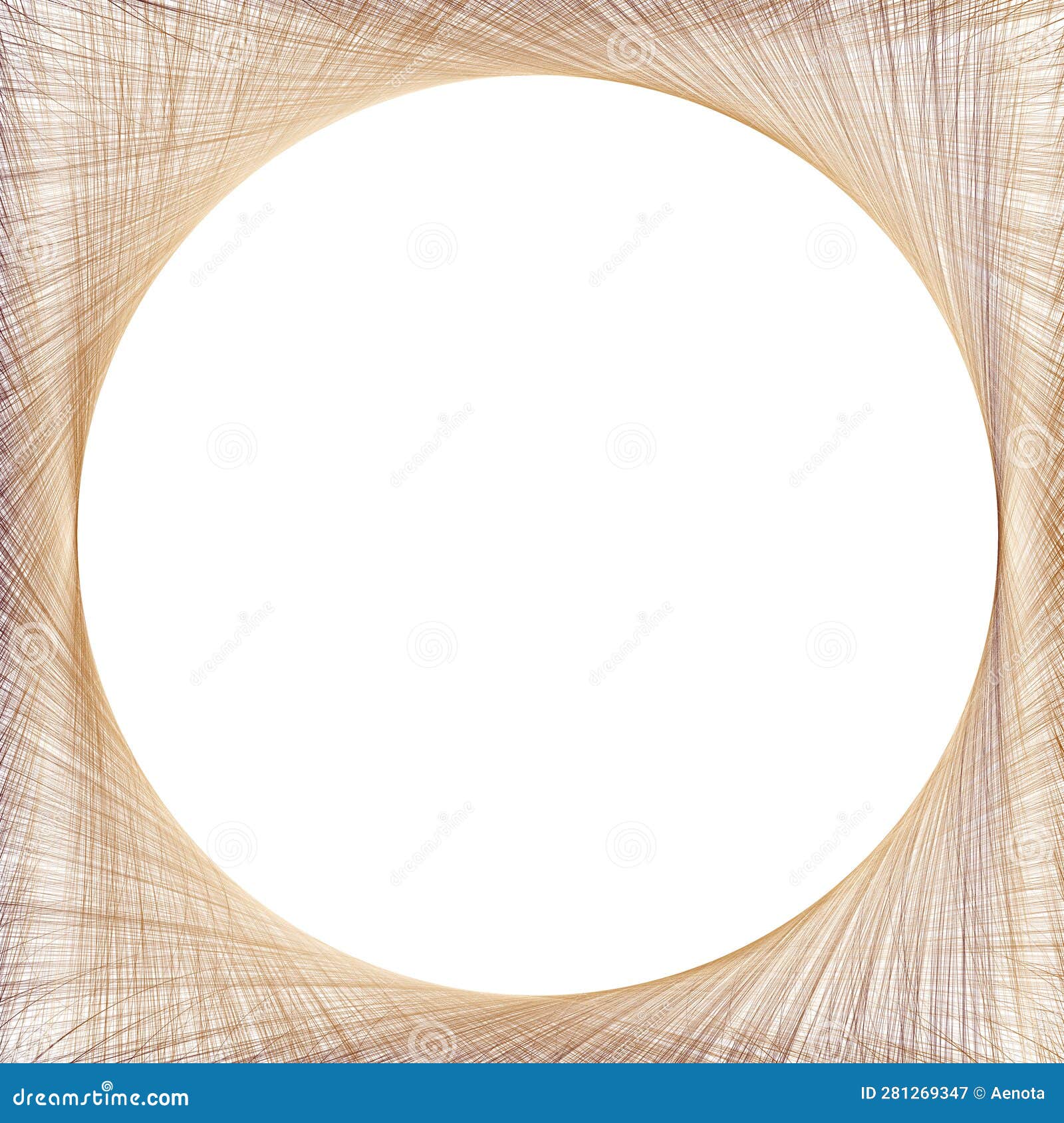 Round Network Frame - Vector Illustration Stock Vector - Illustration ...