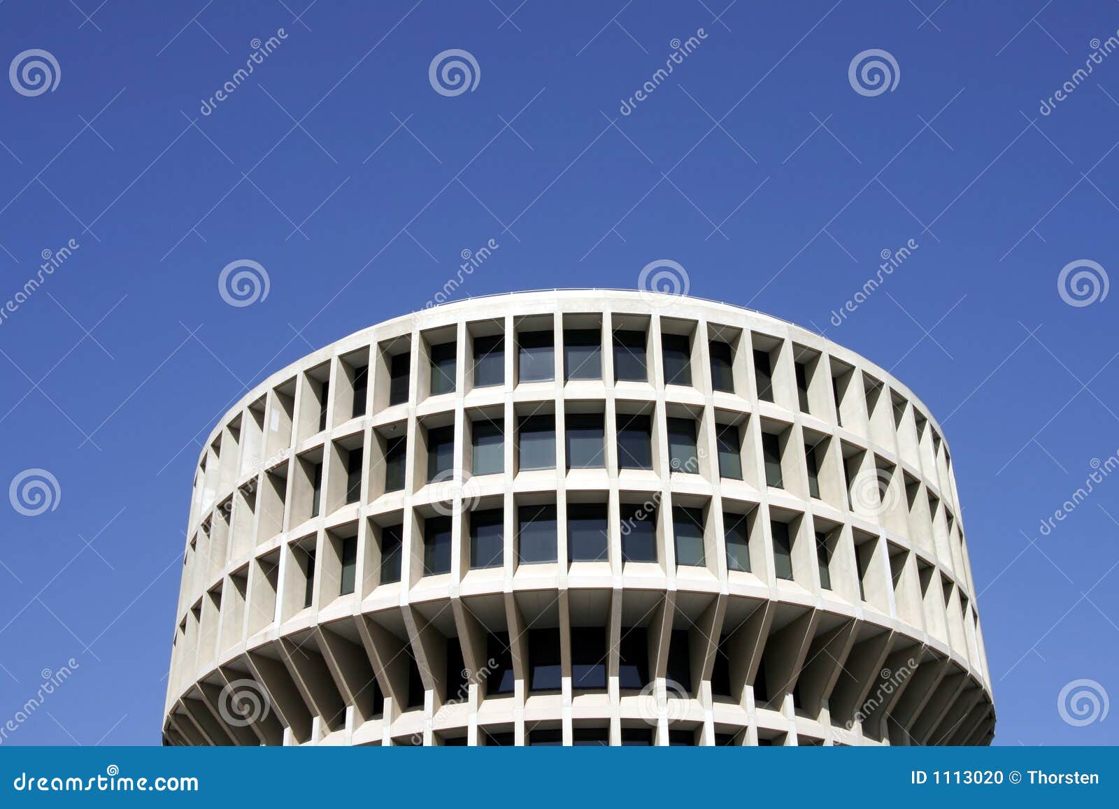 Round Office Building stock photo. Image of skyscraper - 1113020