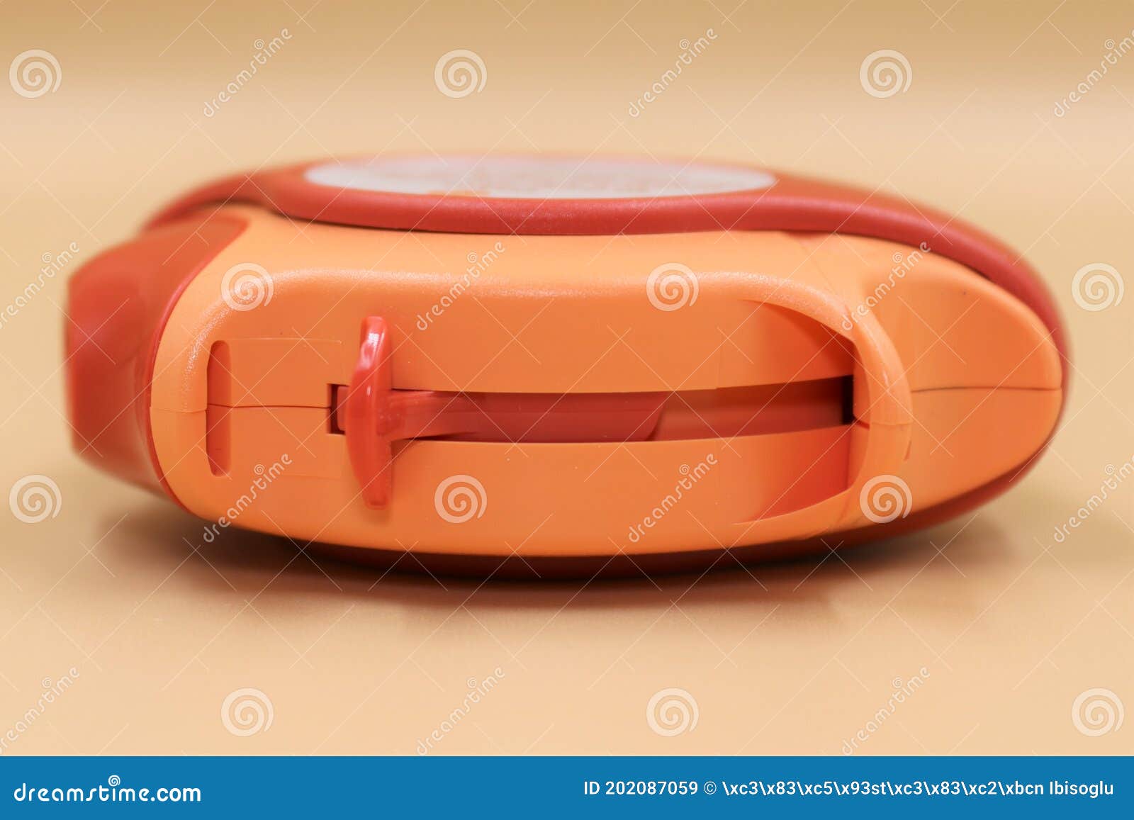 Asthma Reliever Inhaler With Spacer Stock Photo | CartoonDealer.com ...