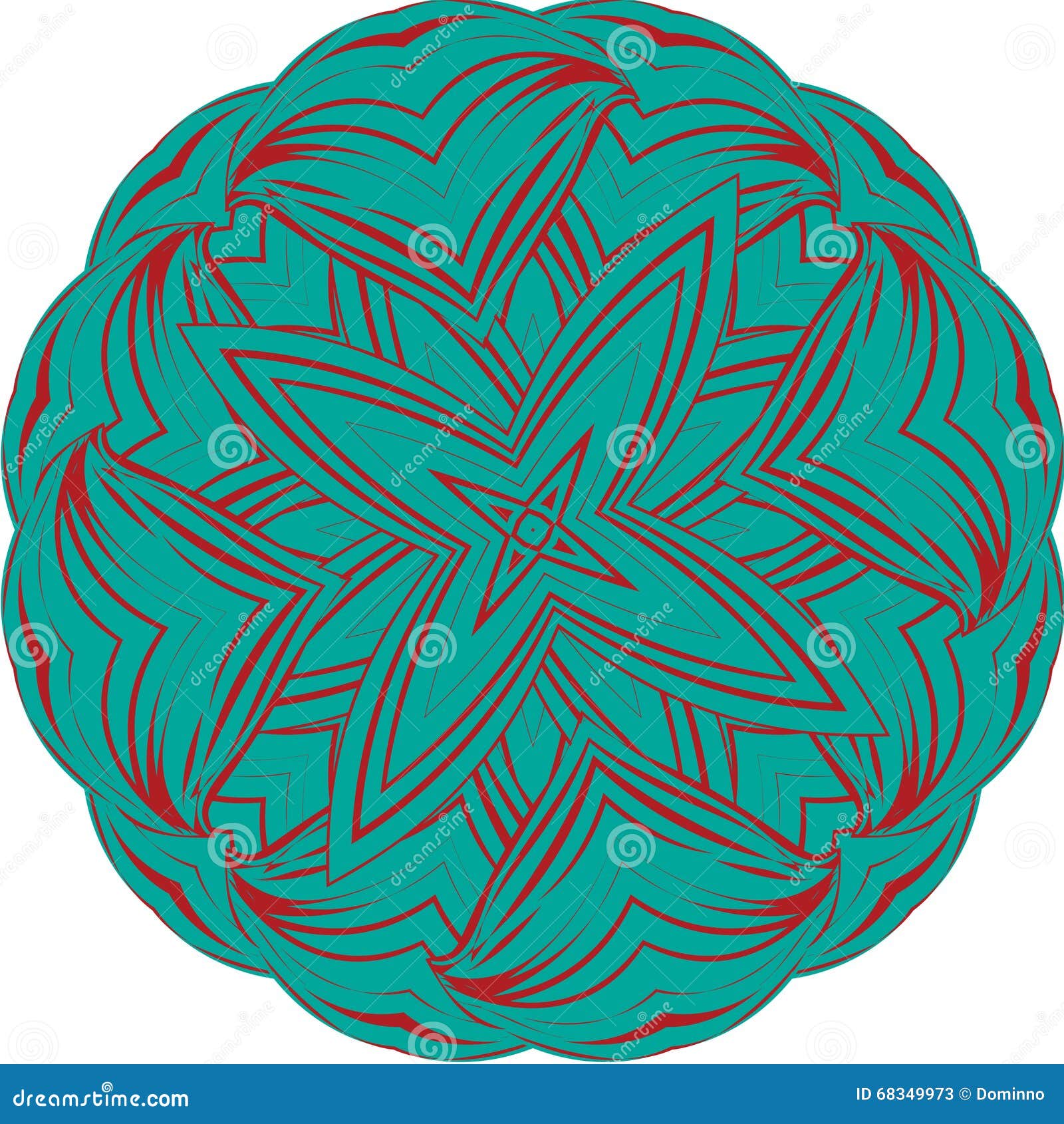 Celtic Round Pattern Border Vector Illustration | CartoonDealer.com ...