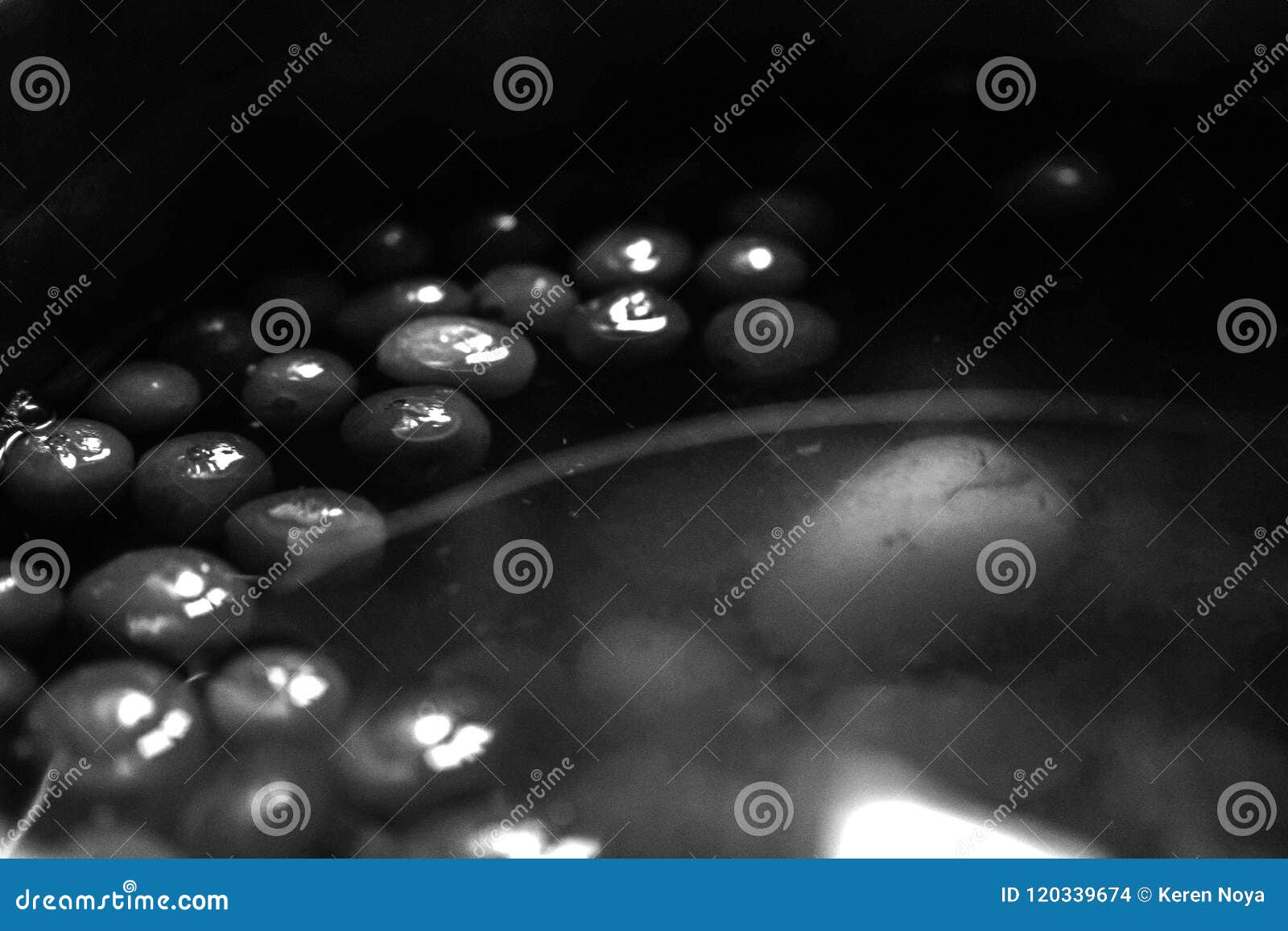 An Abstract Geometrical Background Consisting of the Round Objects of ...