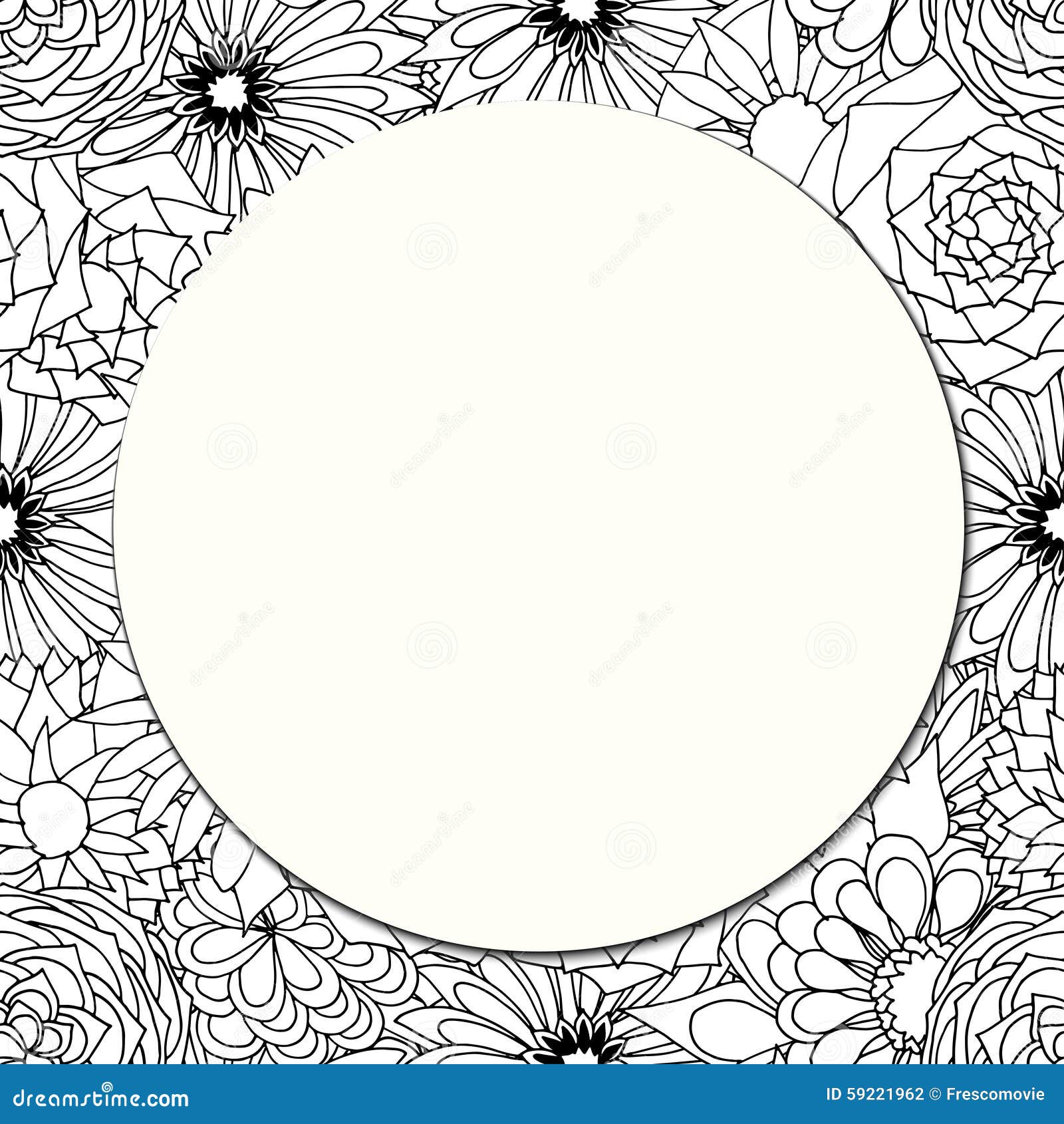 Round paper stock vector. Illustration of backdrop, decorative - 59221962