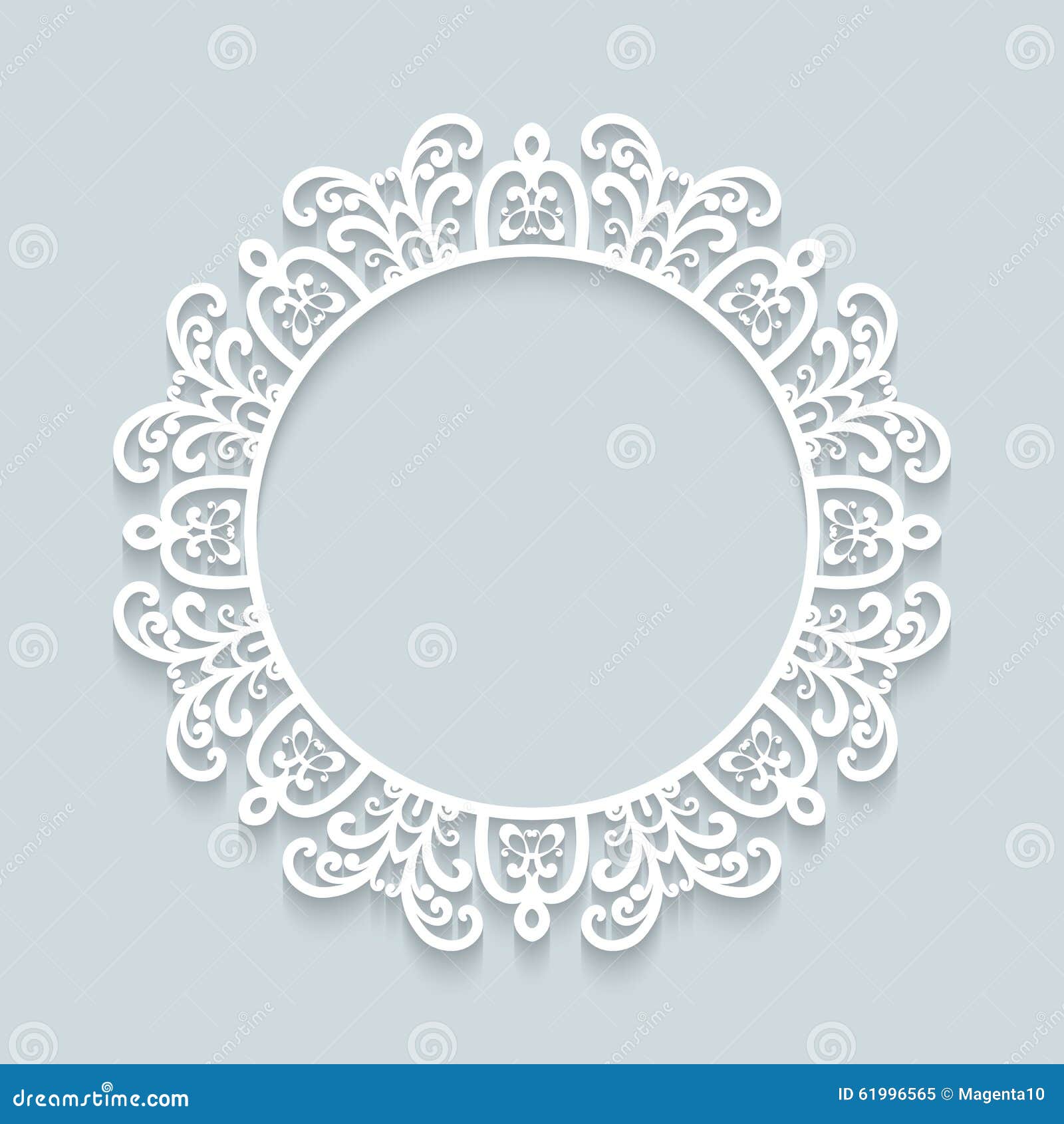 Paper Lace Texture, Seamless Pattern Cartoon Vector | CartoonDealer.com ...
