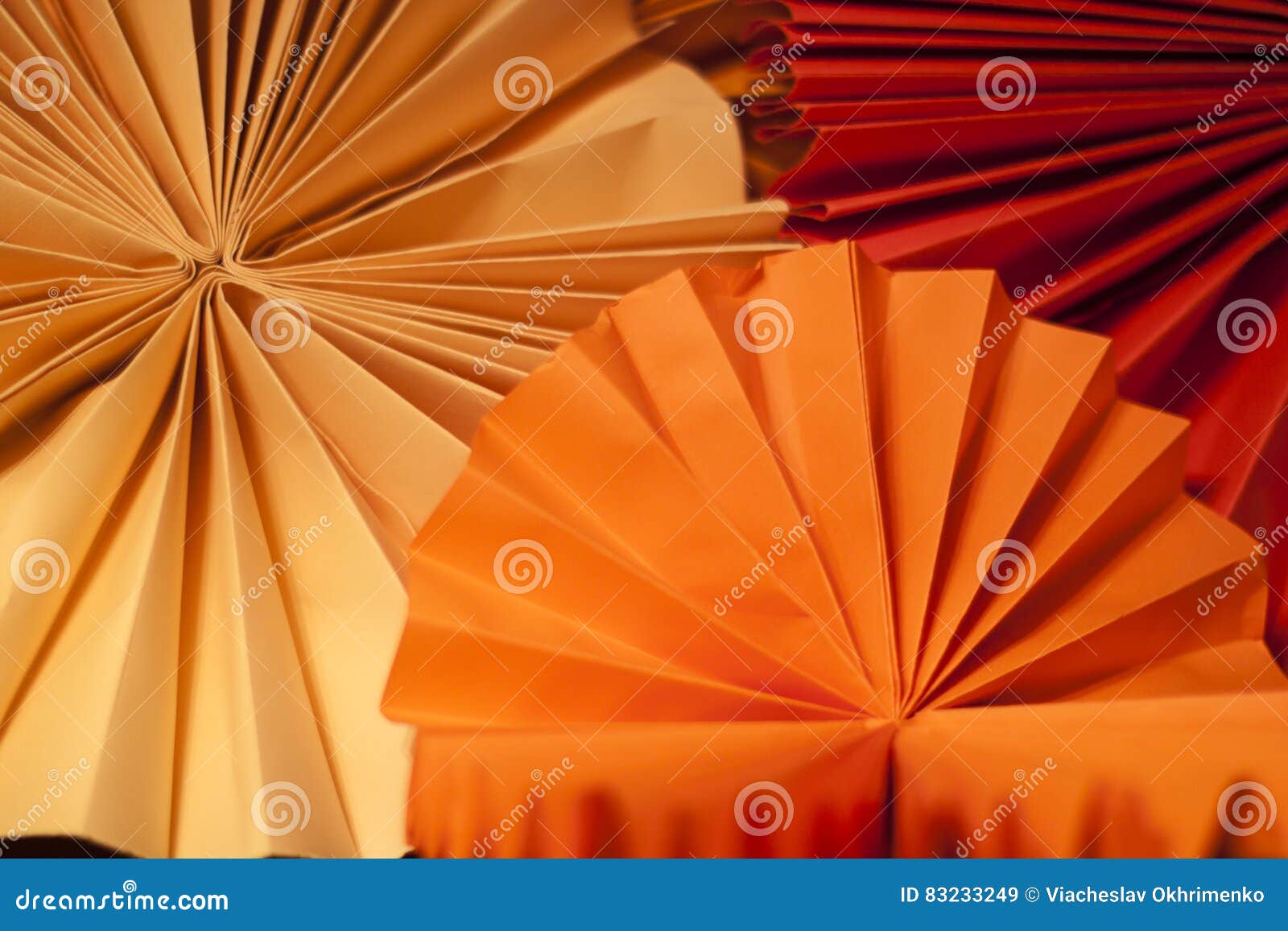 Round paper texture stock image. Image of colorful, folded - 83233249