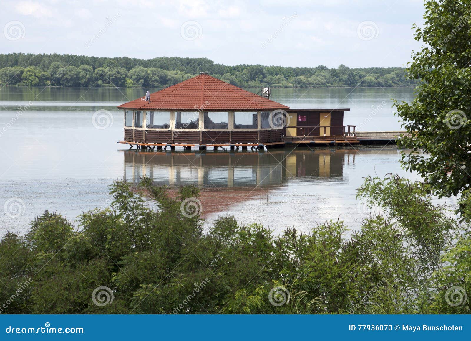 Round pavilion stock photo. Image of lake, watersport - 77936070
