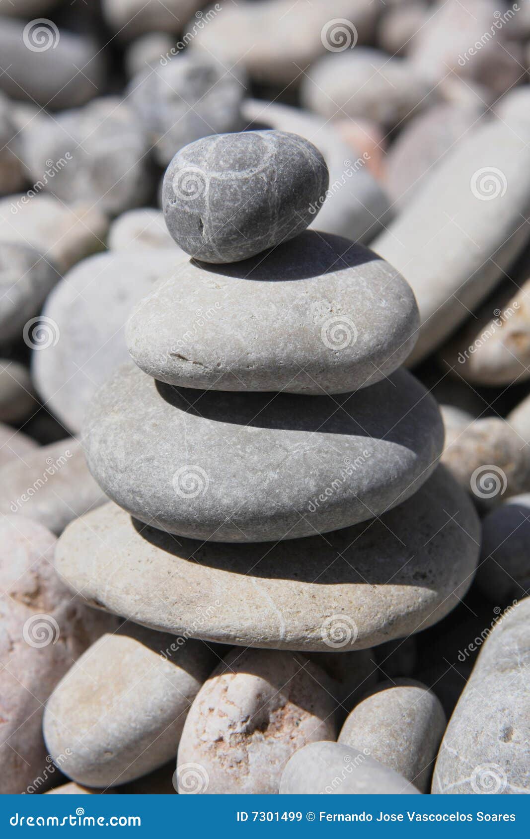 Round pebble stones stock image. Image of texture, beach - 7301499