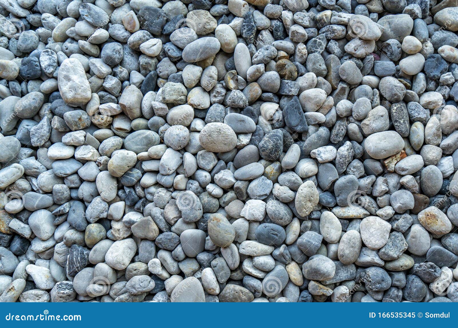Round pebbles sea stock image. Image of natural, blue - 166535345