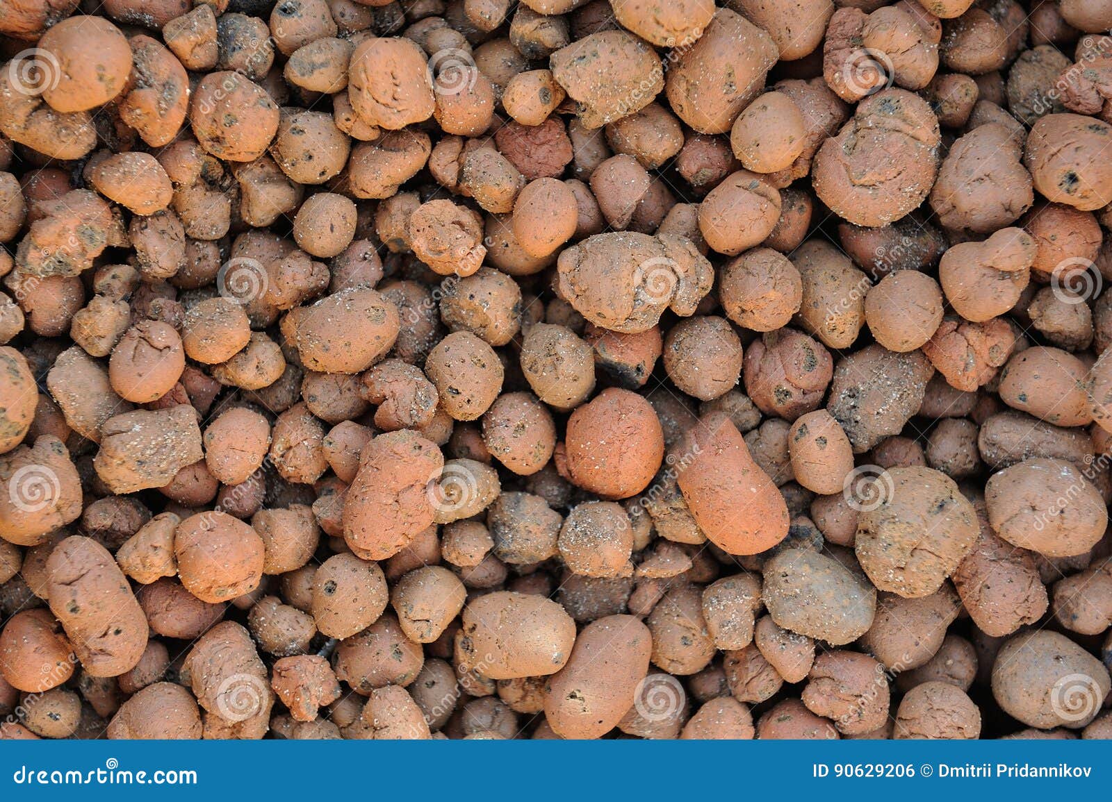 Round Pebbles of Various Shapes and Sizes Stock Photo - Image of ...