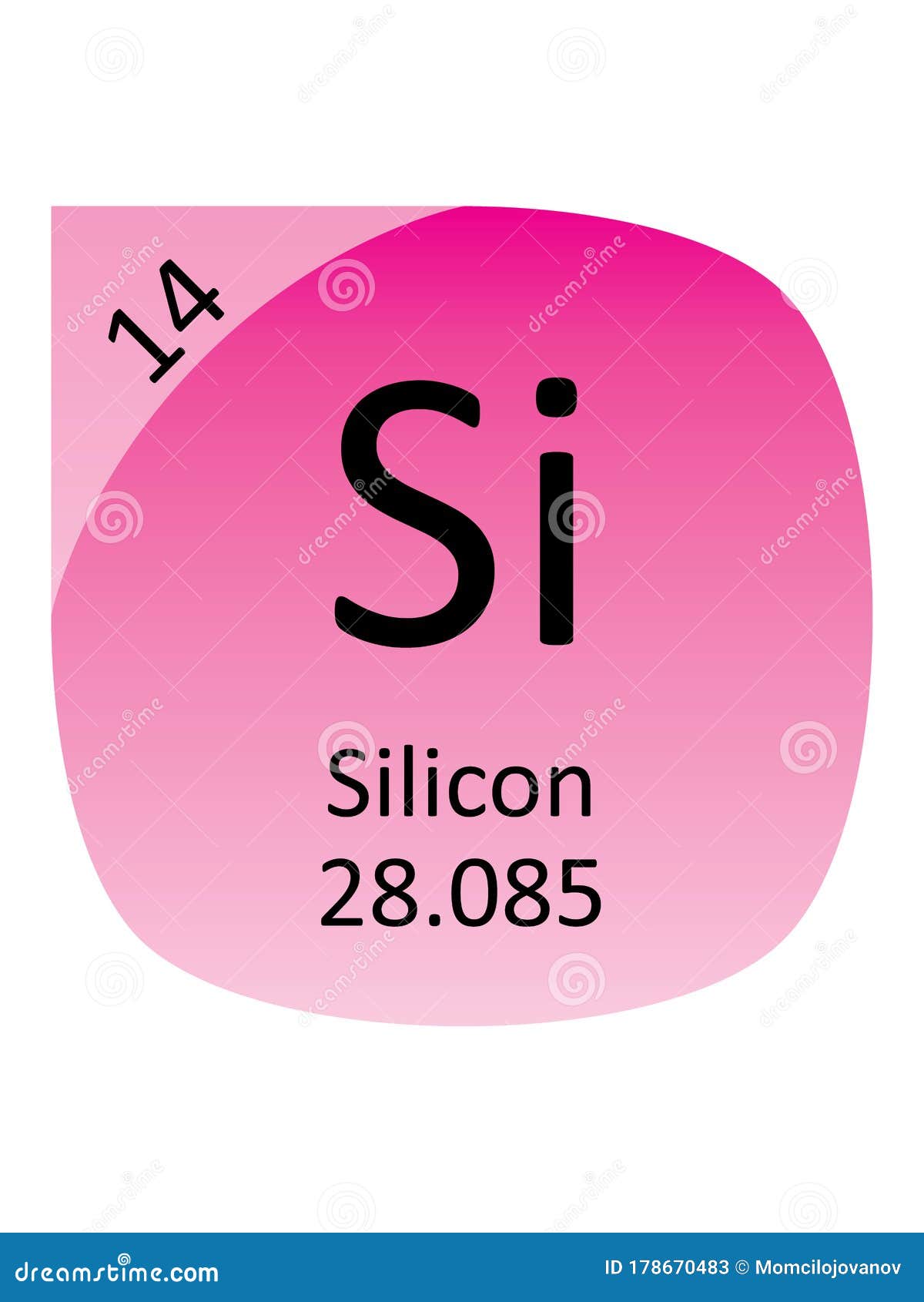 Si Symbol. Silicon Chemical Element Royalty-Free Stock Image ... Si Symbol. Silicon Chemical Element Royalty-Free Stock Image ...