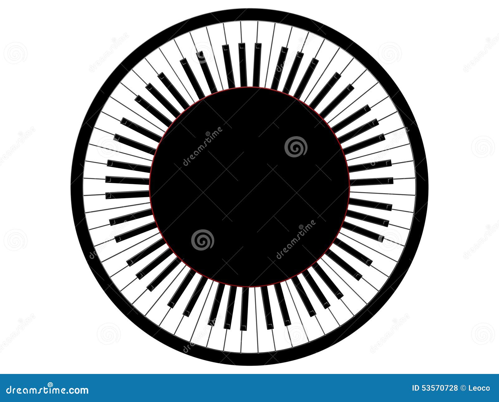 Round piano stock illustration. Illustration of sound - 53570728