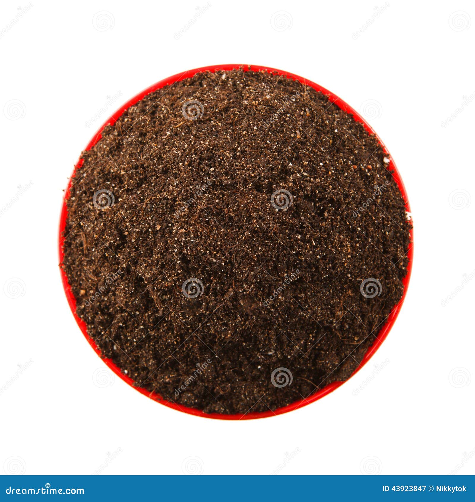 Round piece of soil stock image. Image of sell, isolated - 43923847
